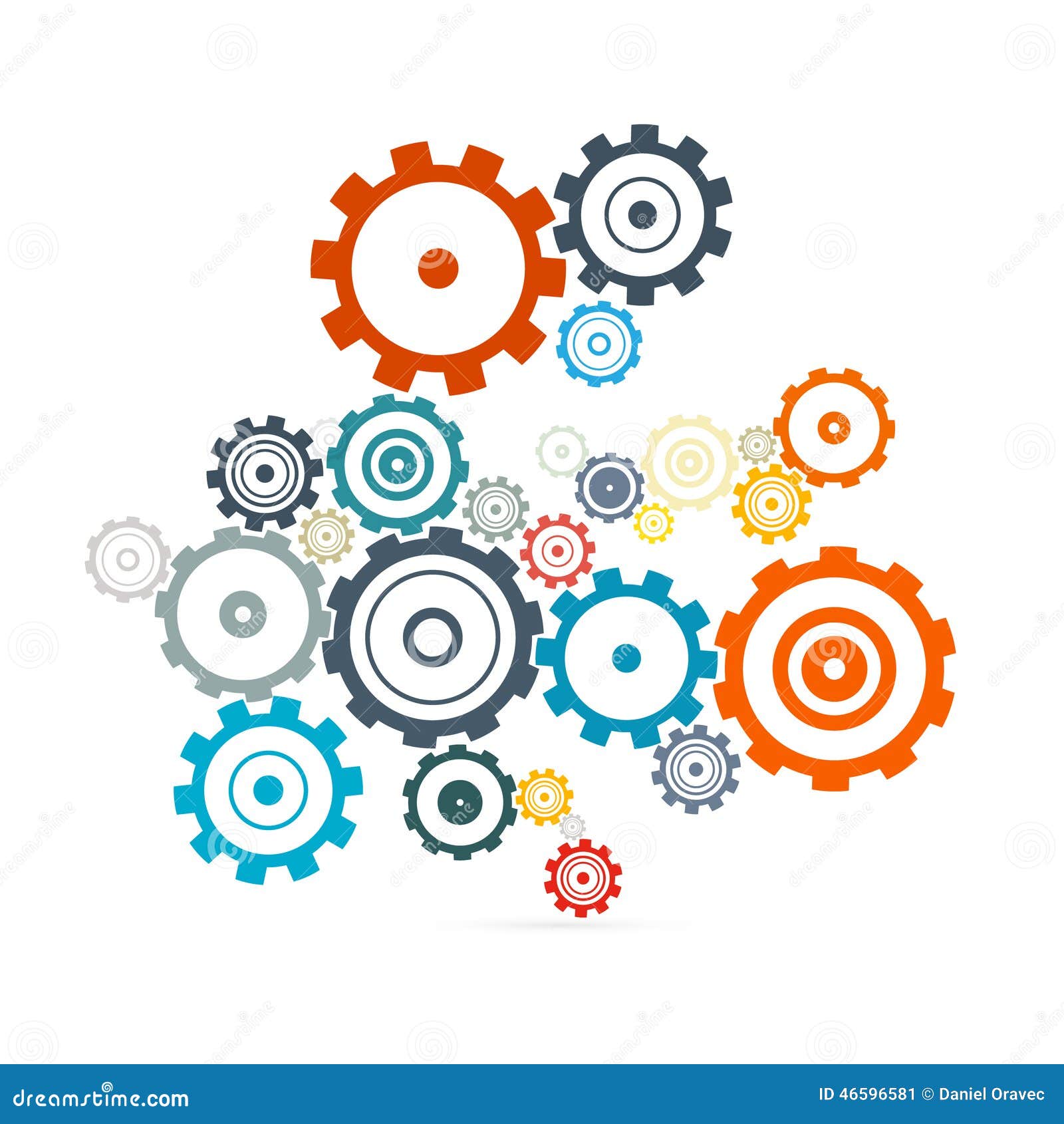3d Cogs Royalty-Free Cartoon | CartoonDealer.com #15929630