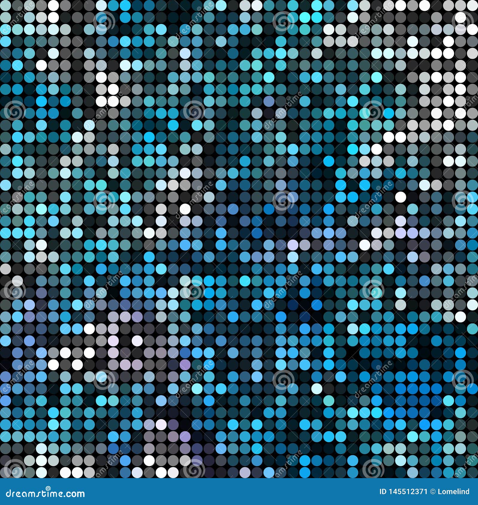 Abstract Vector Colored Round Dots Background Stock Illustration ...