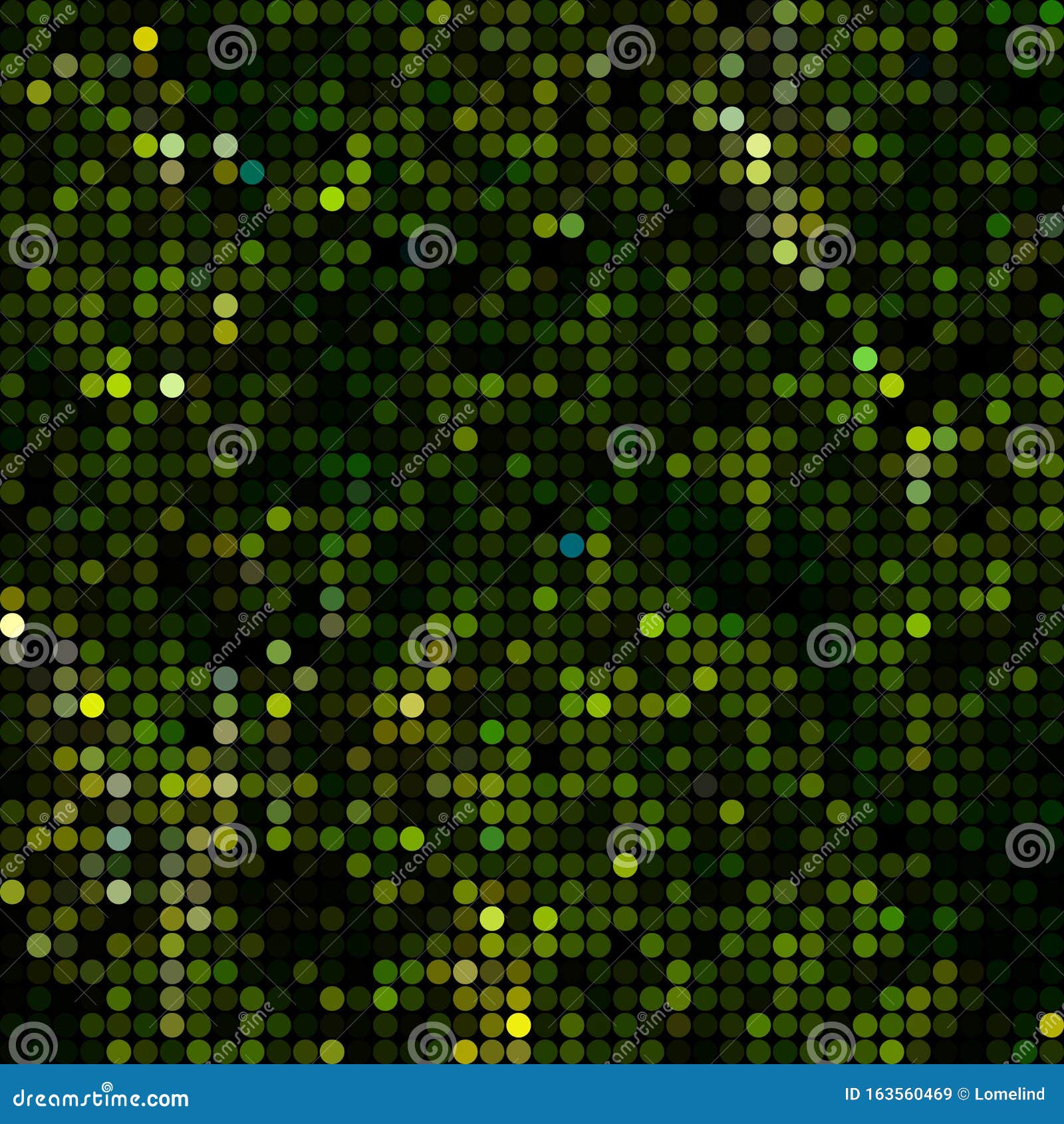 Abstract Vector Colored Round Dots Background Stock Illustration ...