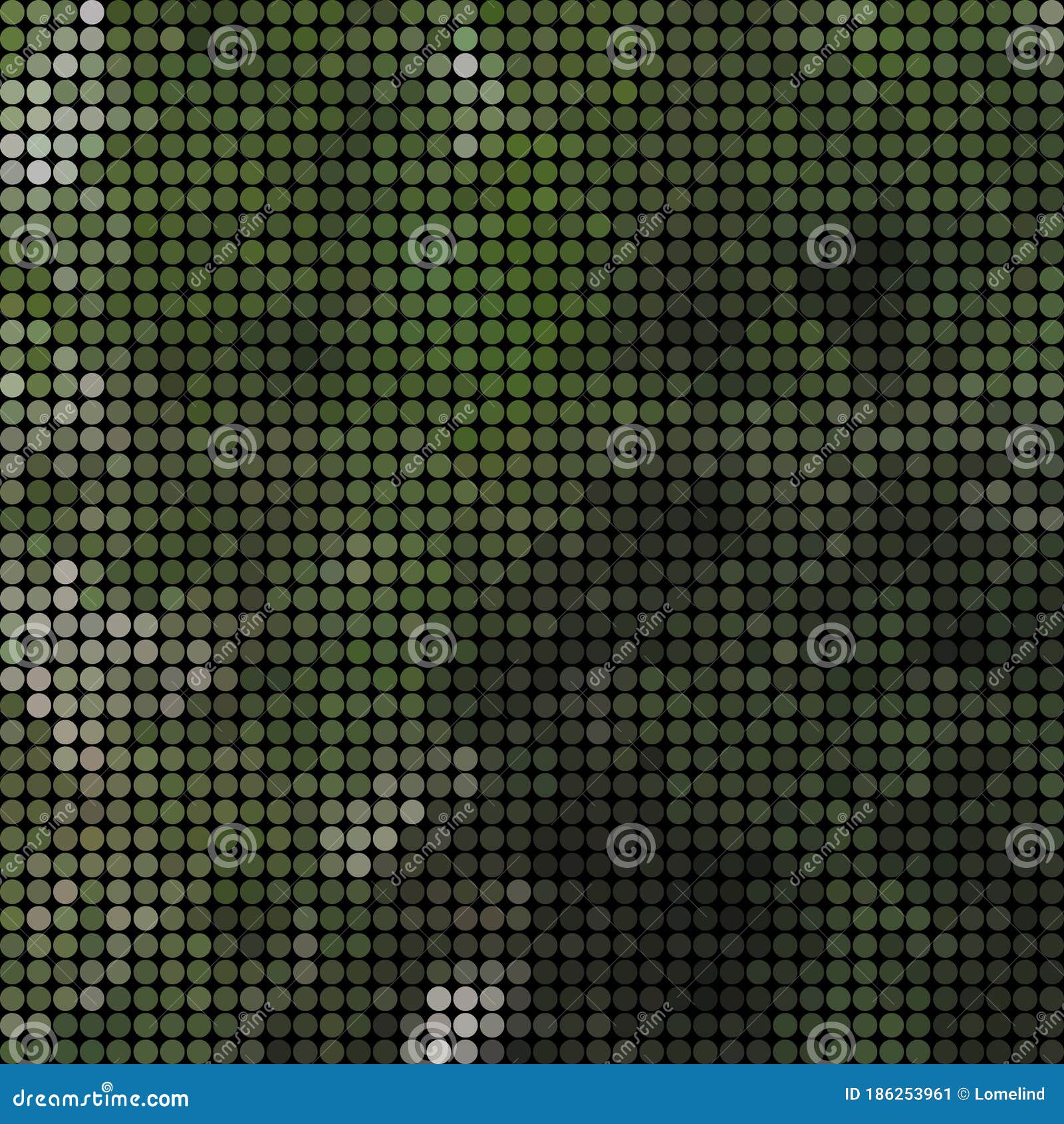 Abstract Vector Colored Round Dots Background Stock Illustration ...