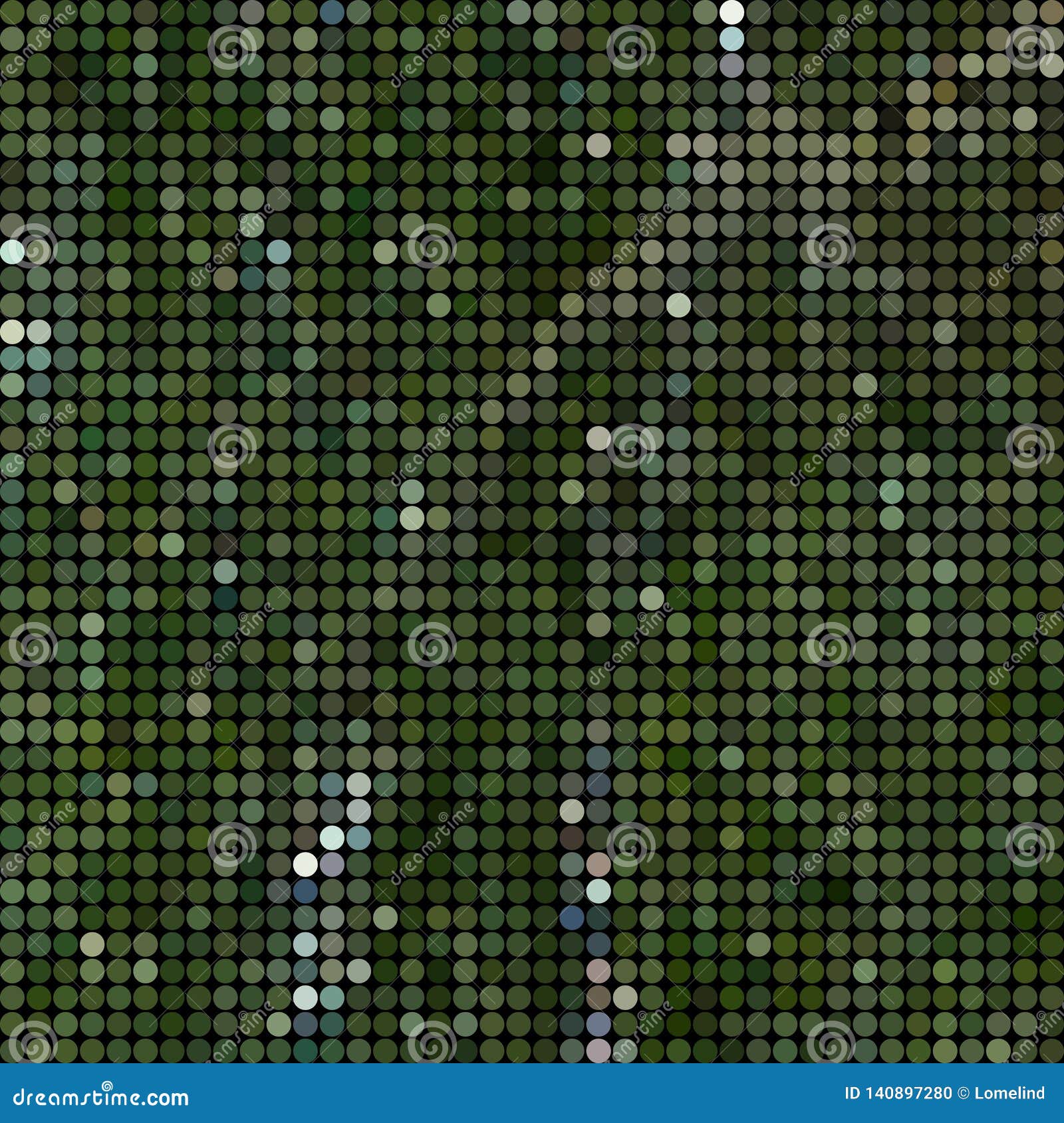 Abstract Vector Colored Round Dots Background Stock Illustration ...