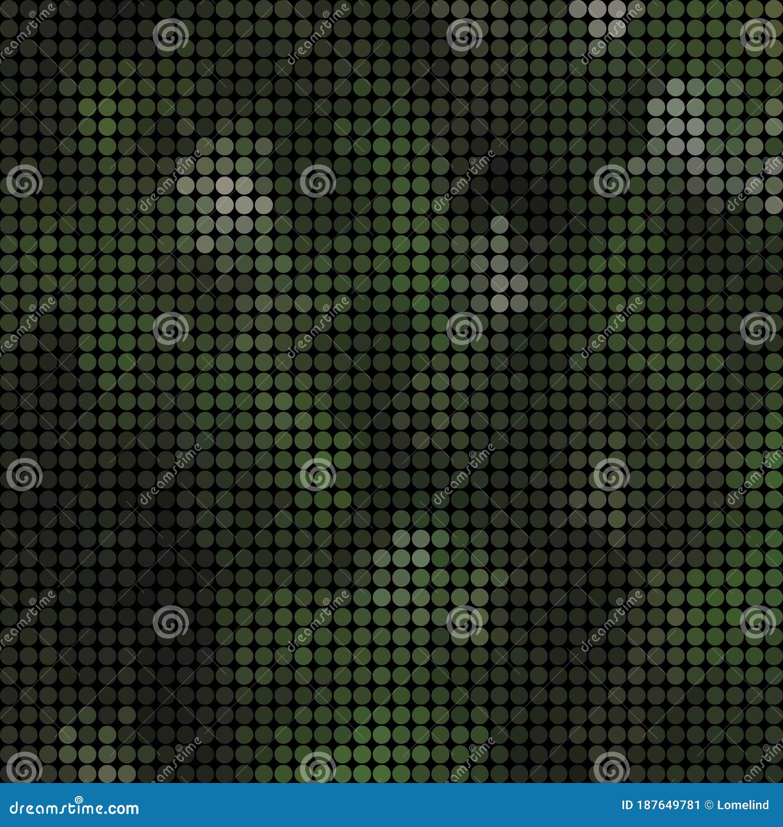 Abstract Vector Colored Round Dots Background Stock Illustration ...