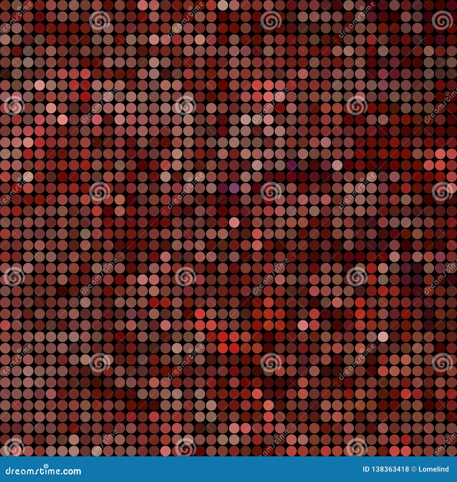 Abstract Vector Colored Round Dots Background Stock Illustration ...