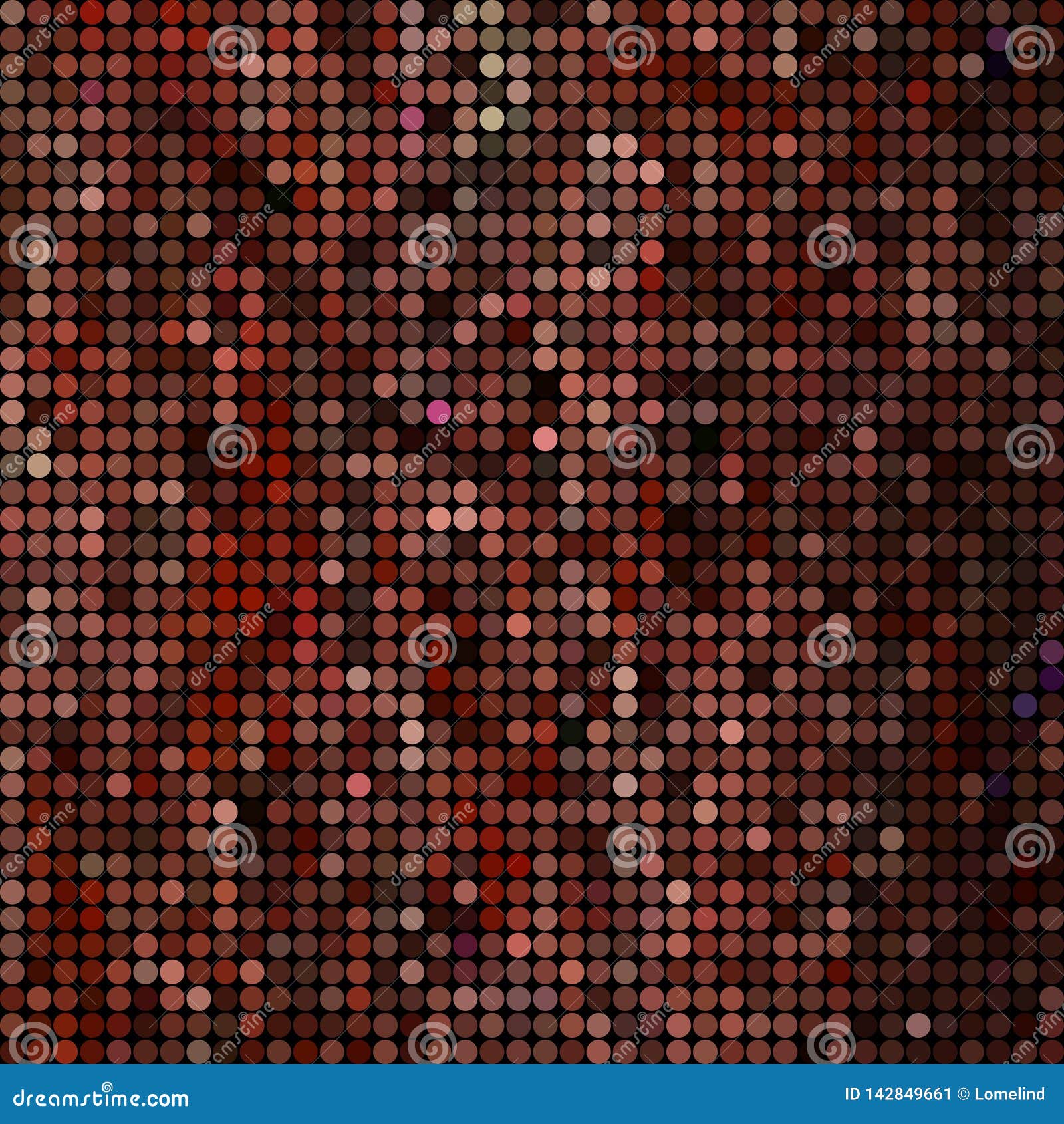 Abstract Vector Colored Round Dots Background Stock Illustration ...