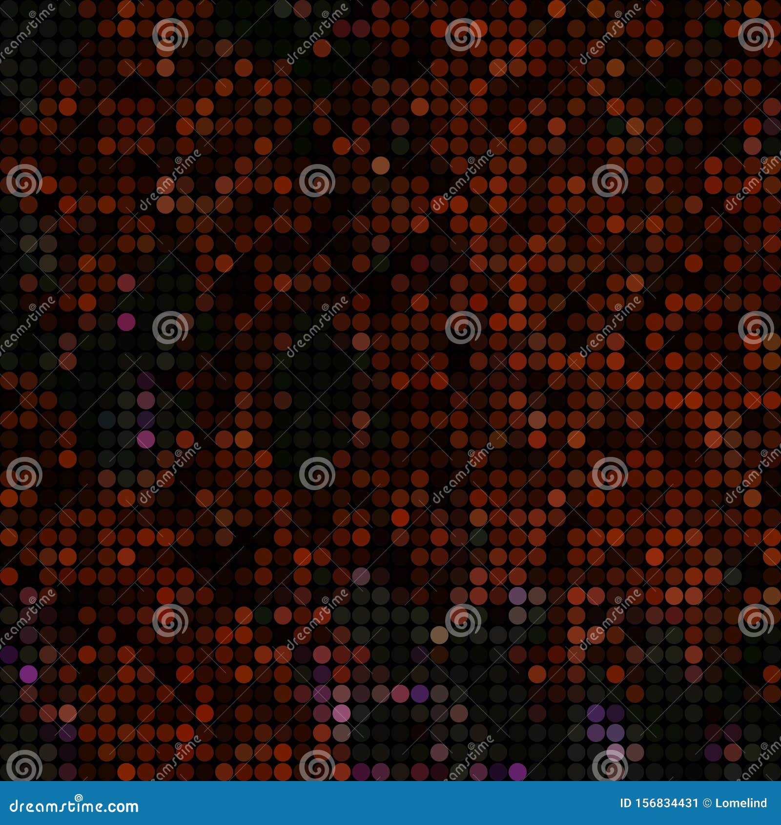 Abstract Vector Colored Round Dots Background Stock Illustration ...