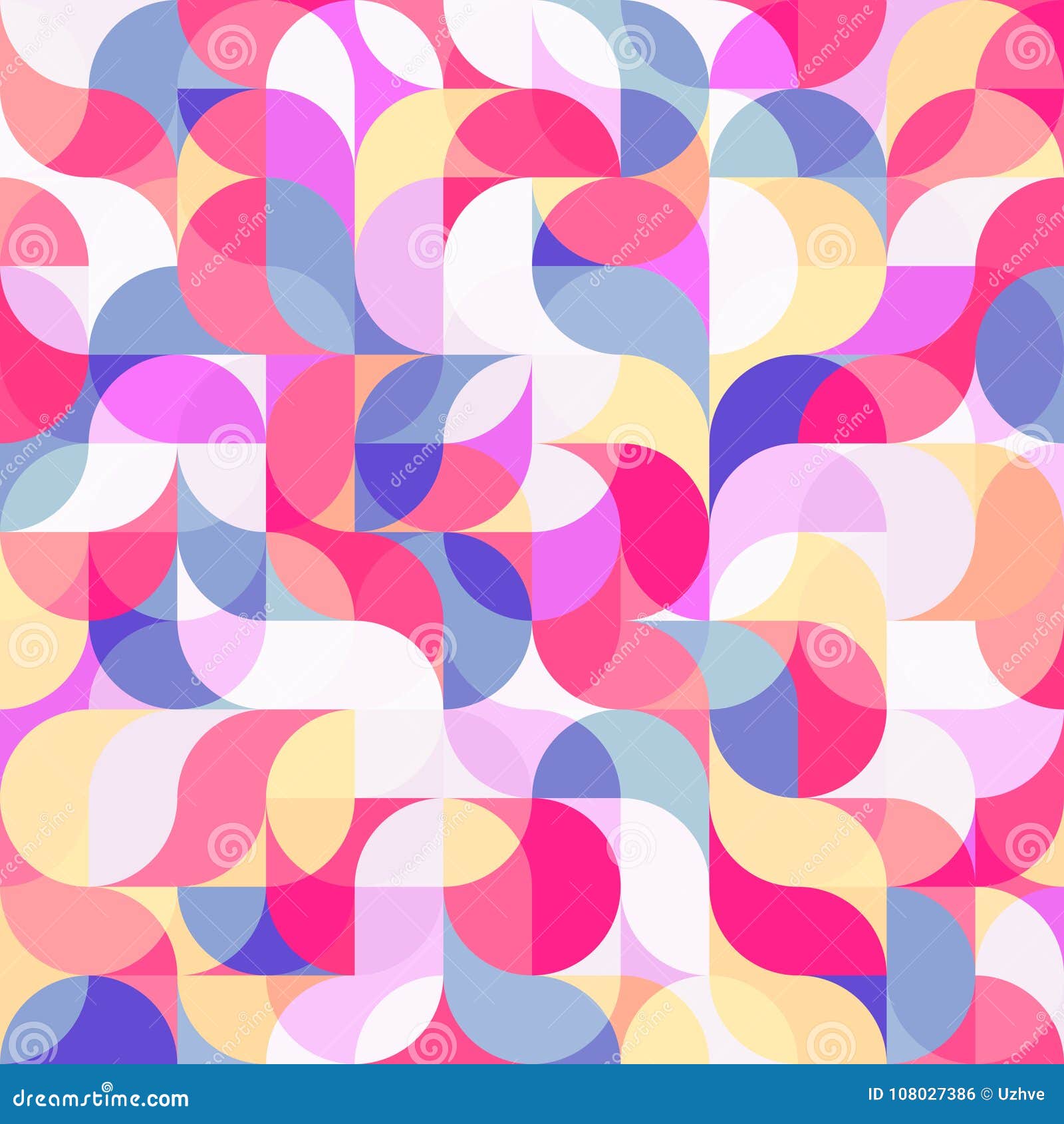 Abstract Vector Colorful Geometric Harmonic Wave Background Stock ...