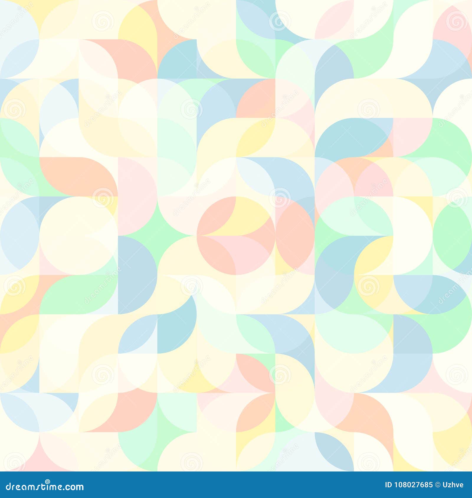 Abstract Vector Colorful Geometric Harmonic Wave Background Stock ...