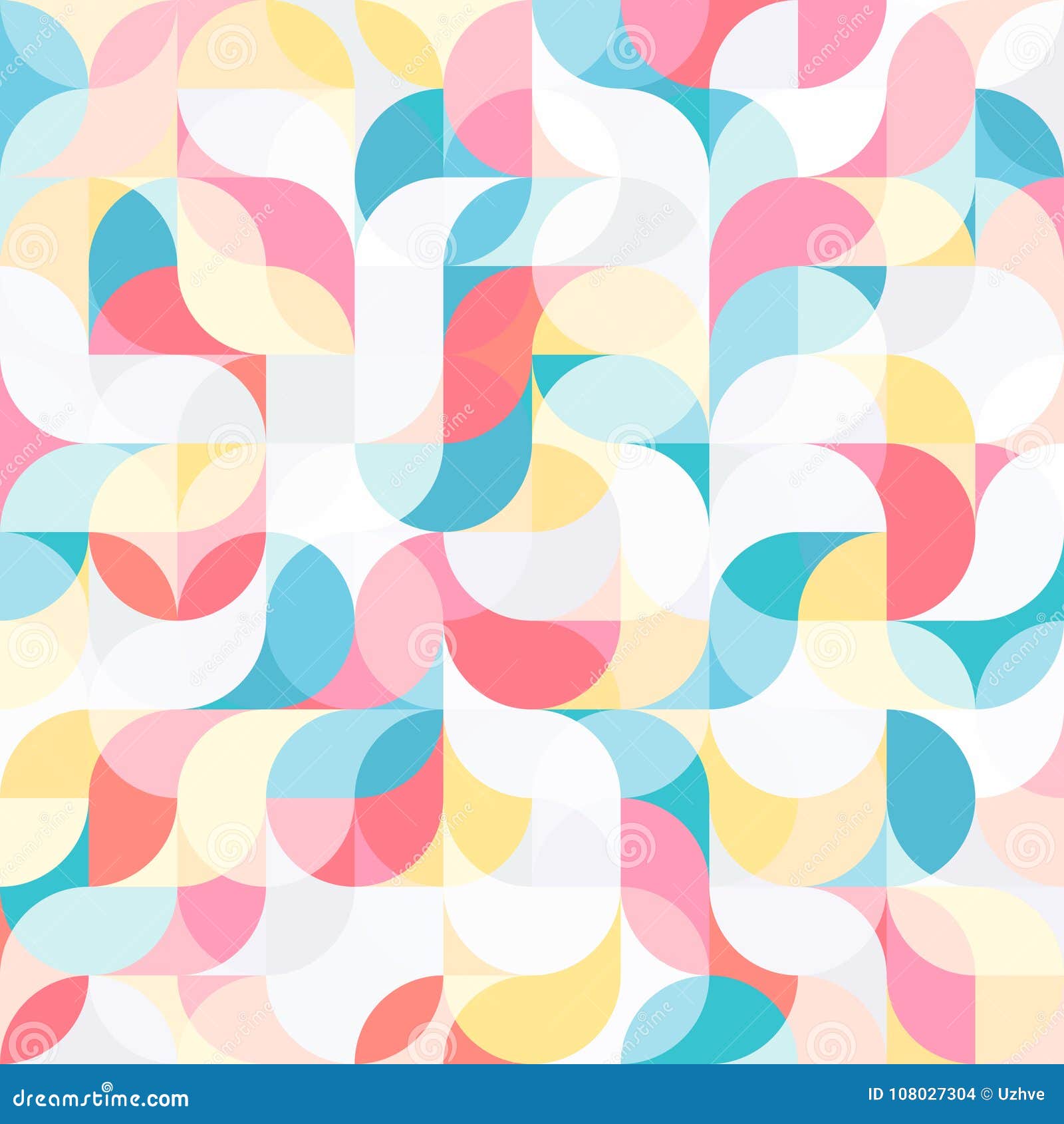 Abstract Vector Colorful Geometric Harmonic Wave Background Stock ...