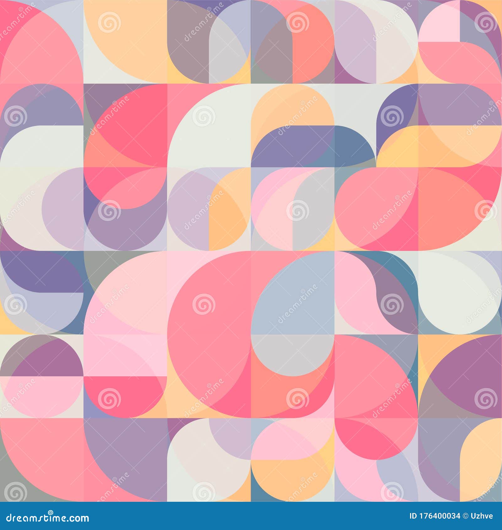 Abstract Vector Colorful Geometric Harmonic Wave Background Stock ...