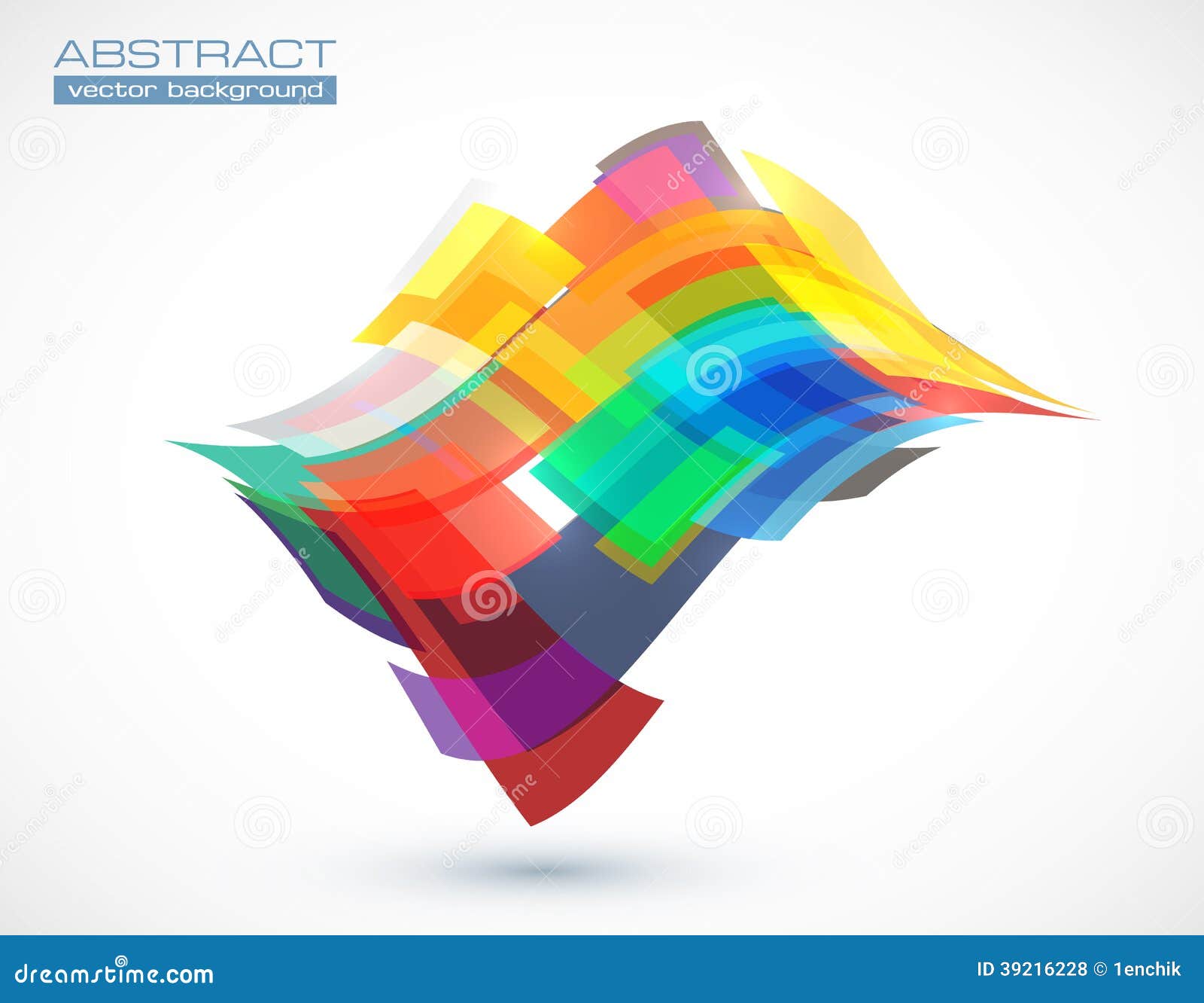 Abstract Vector Colorful Squares Stock Vector - Illustration of concept ...
