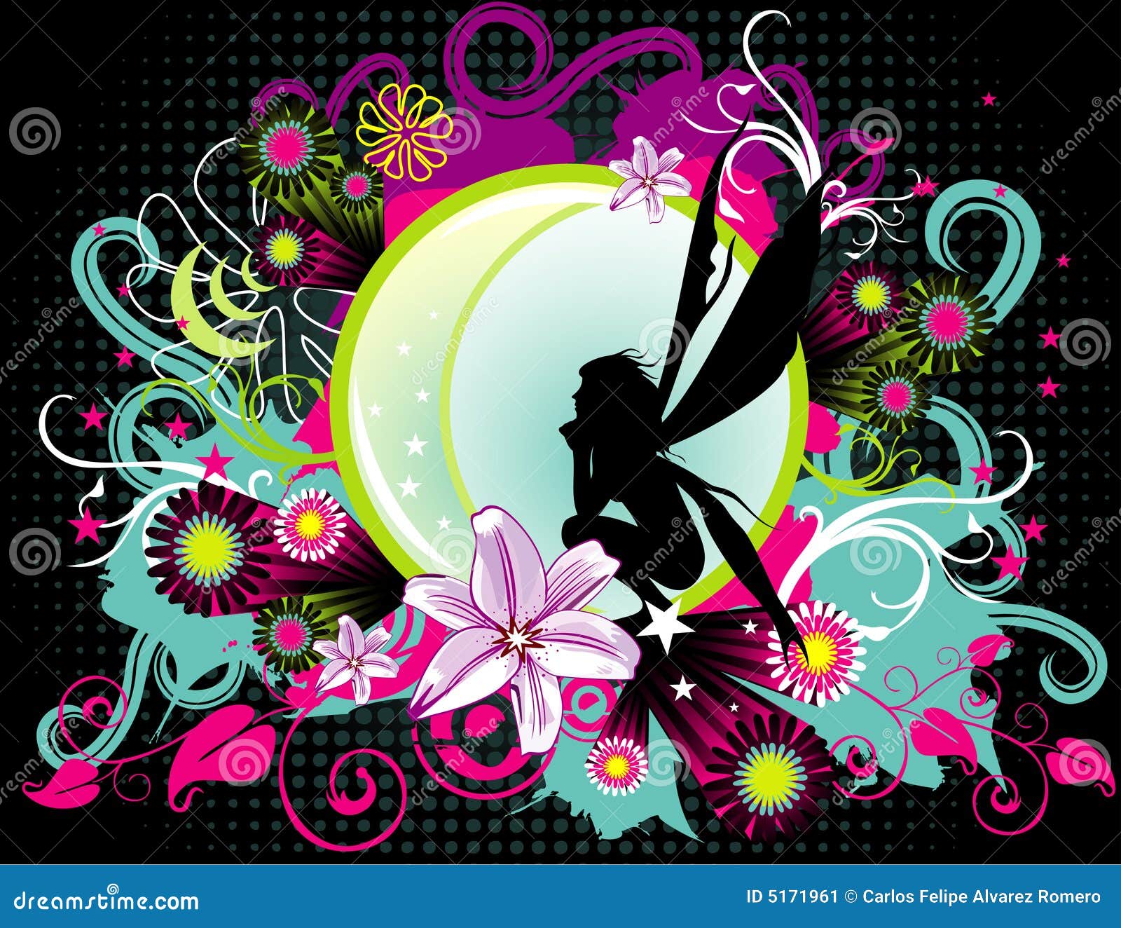 Abstract Vector Composition Stock Vector - Illustration of curves ...