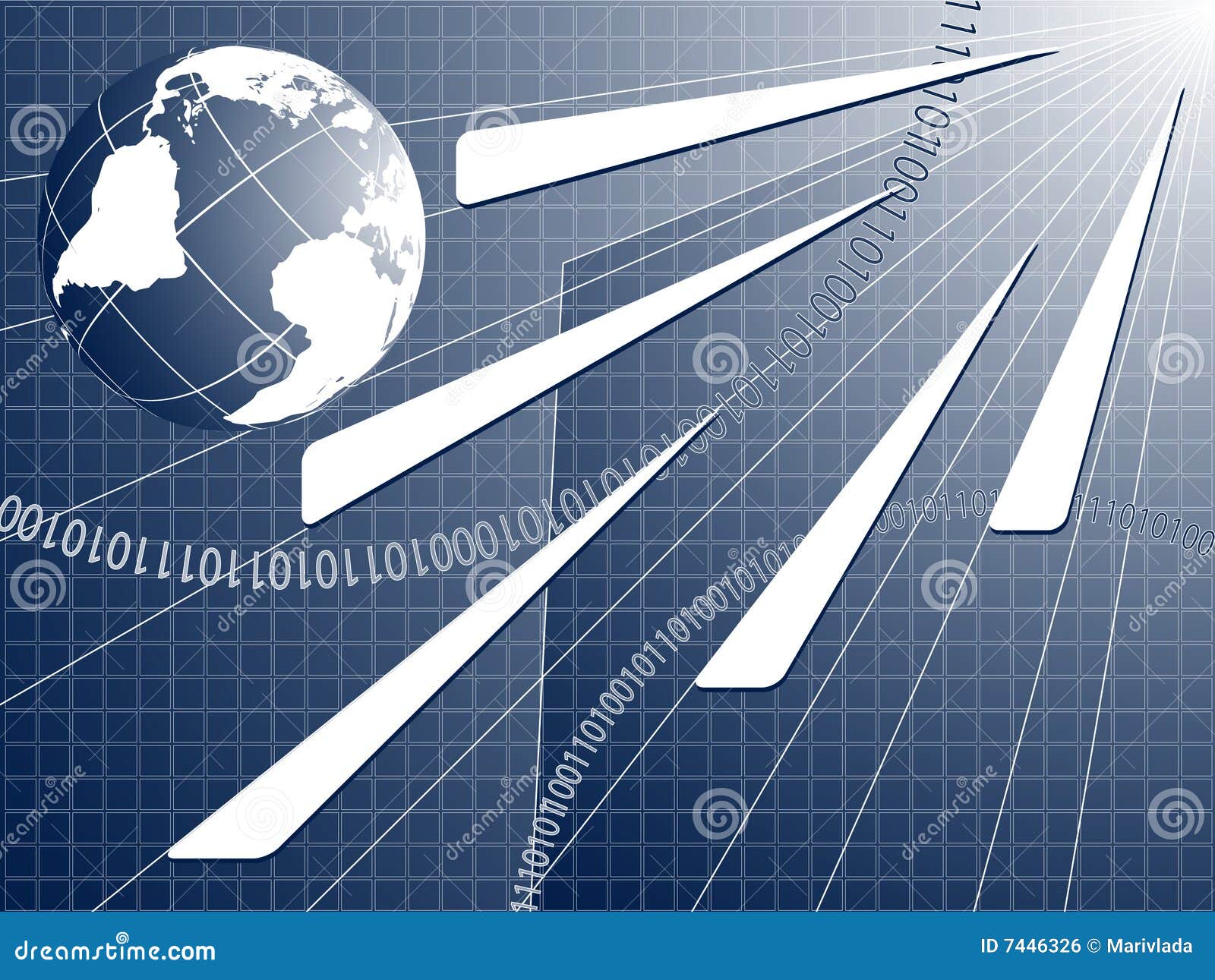 Abstract vector concept stock vector. Illustration of abstract - 7446326