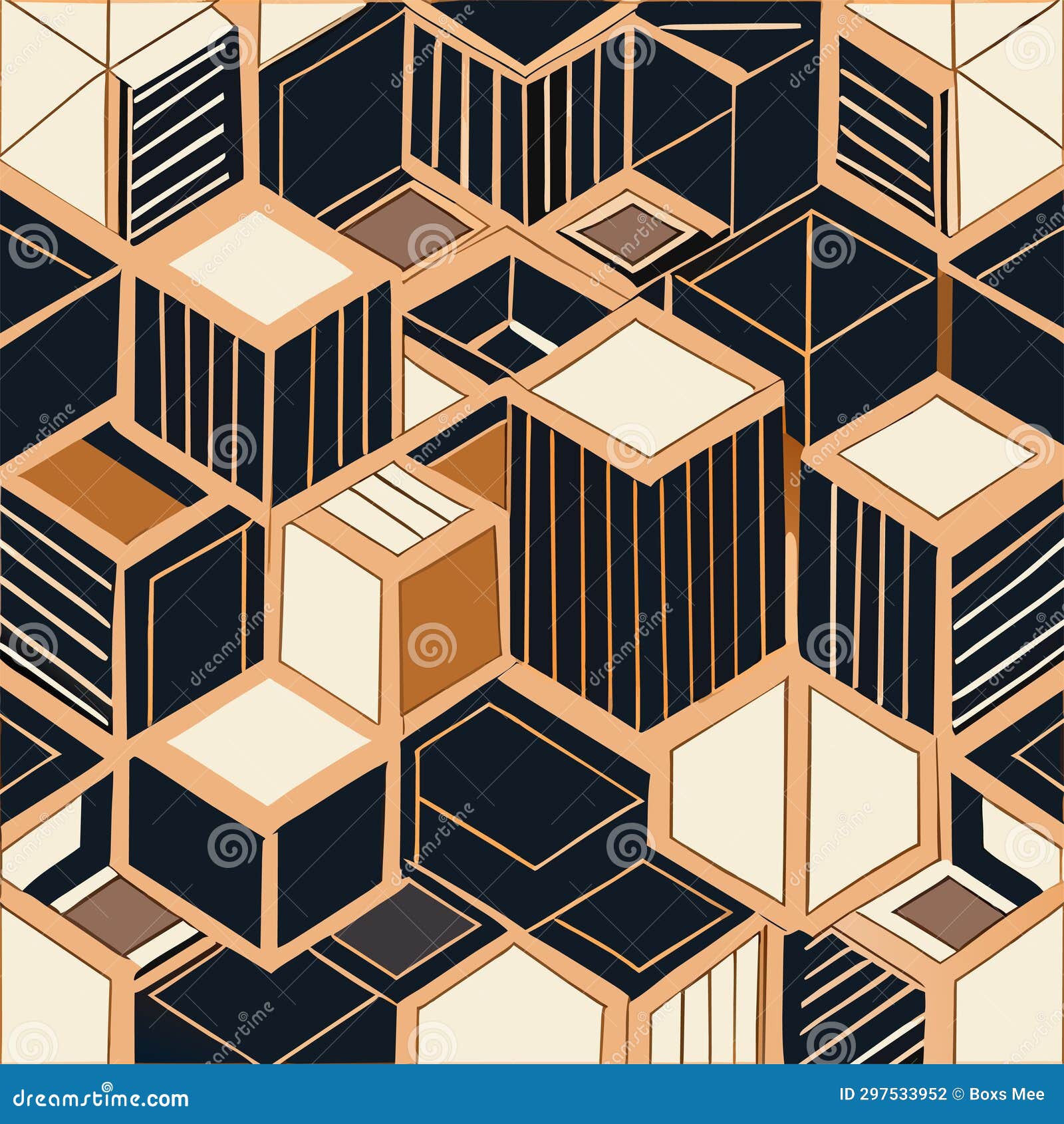 Abstract Vector Cube Background, 3d Isometric Cube in Flat Style. AI ... Abstract Vector Cube Background, 3d Isometric Cube in Flat Style. AI ...