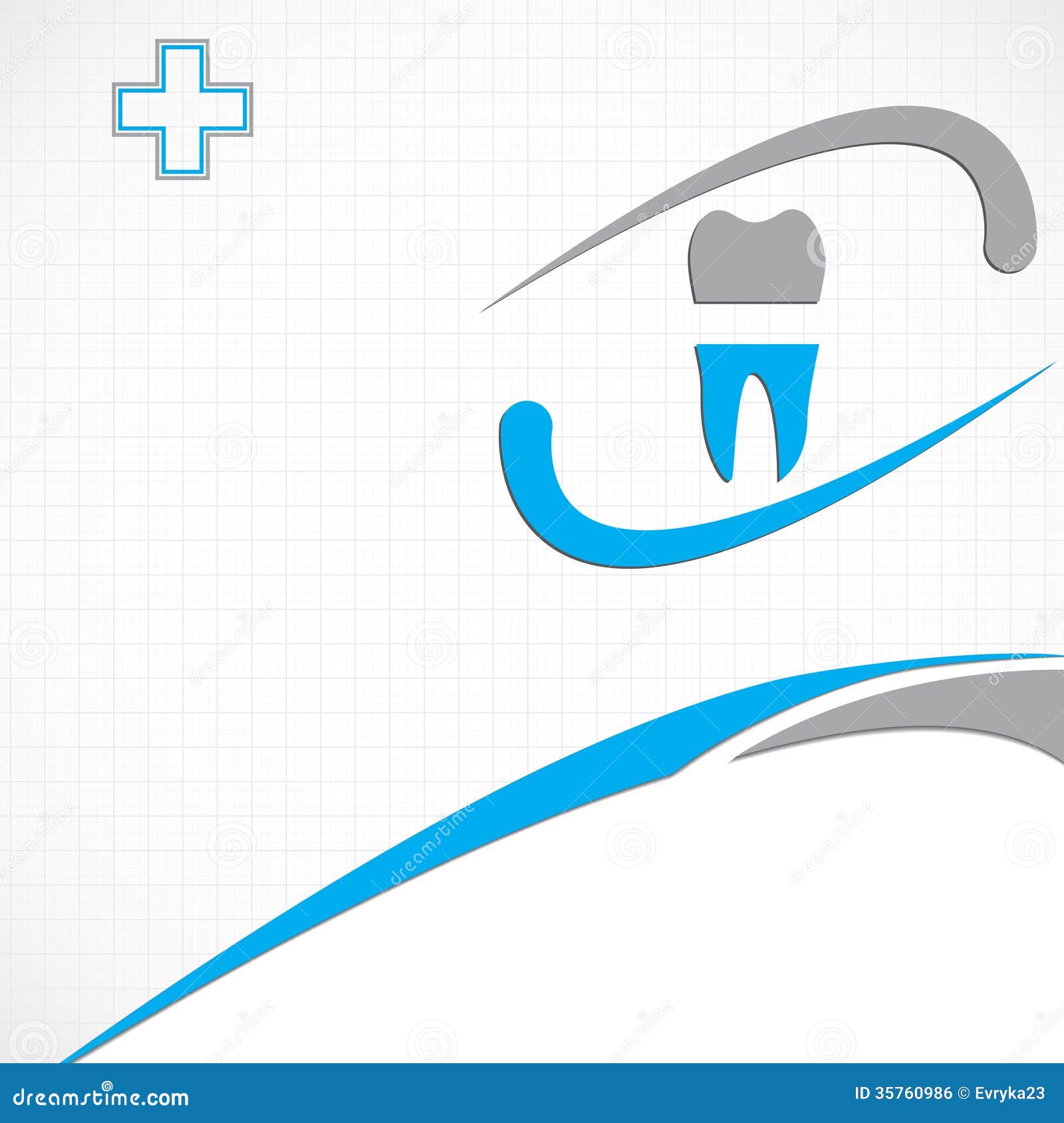 Abstract Vector Dental Illustration Stock Vector - Illustration of ...