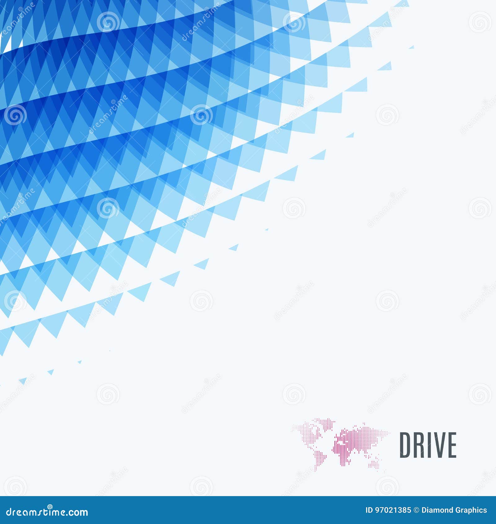 Abstract Vector Design Background with Triangles Stock Vector ...