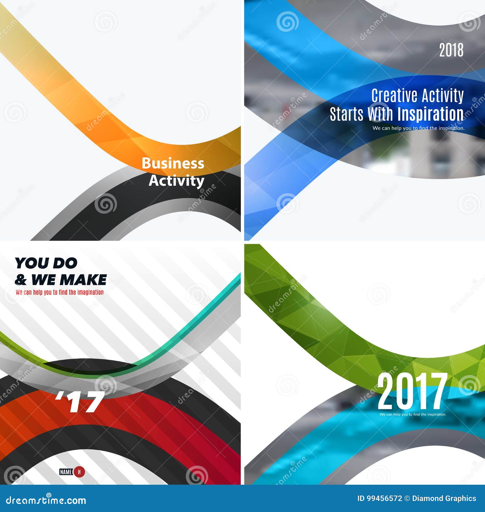 Abstract Vector Design Elements for Graphic Layout. Stock Vector ...