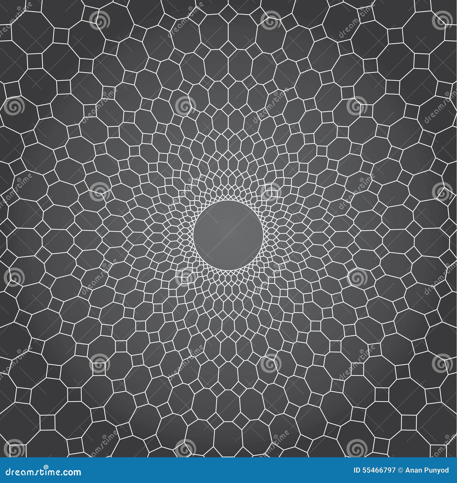 Abstract Vector Design Gray Background, Line and Diamond To Circle Net ...