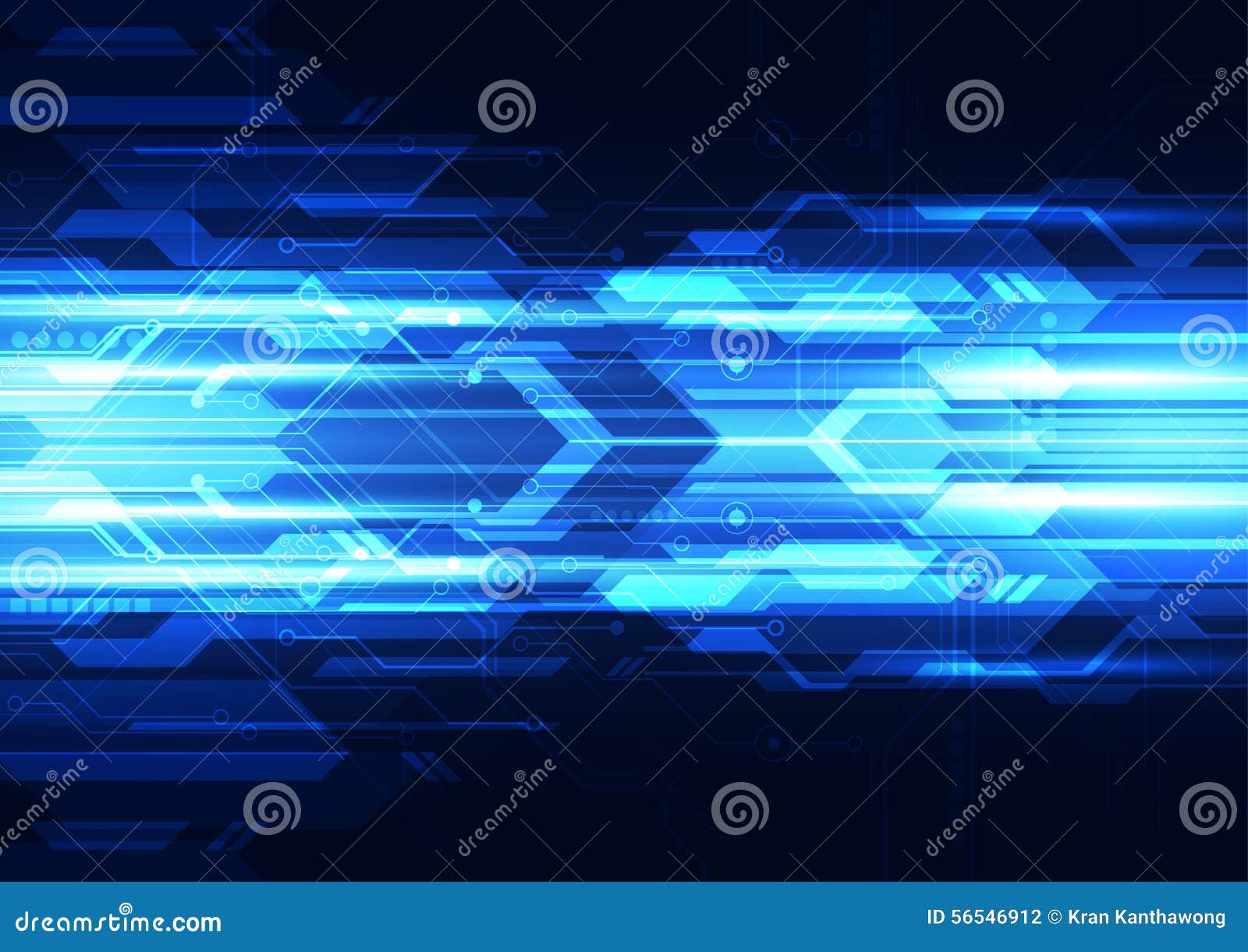 Abstract Vector Digital Technology Background Design Stock Vector ...