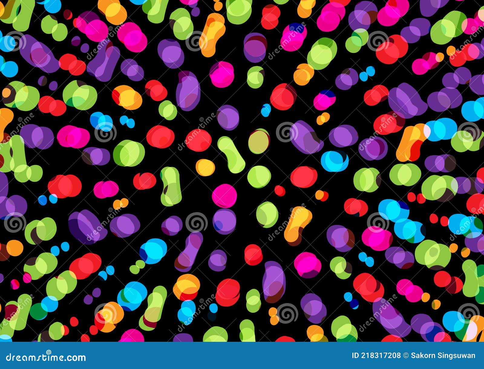 Abstract Vector Dot Multicolor Pattern Modern Background,Dotted Texture ...