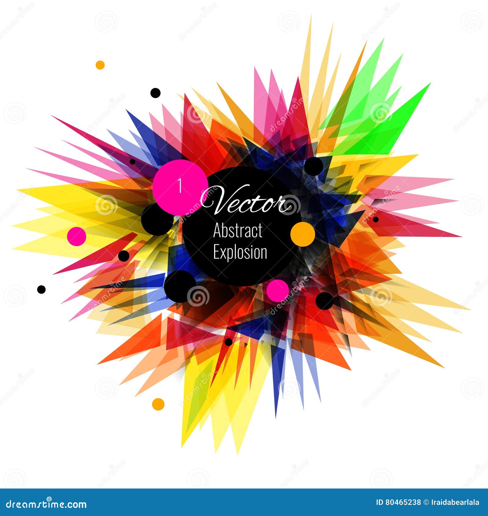 Abstract Vector Explosion Background Stock Vector - Illustration of ...