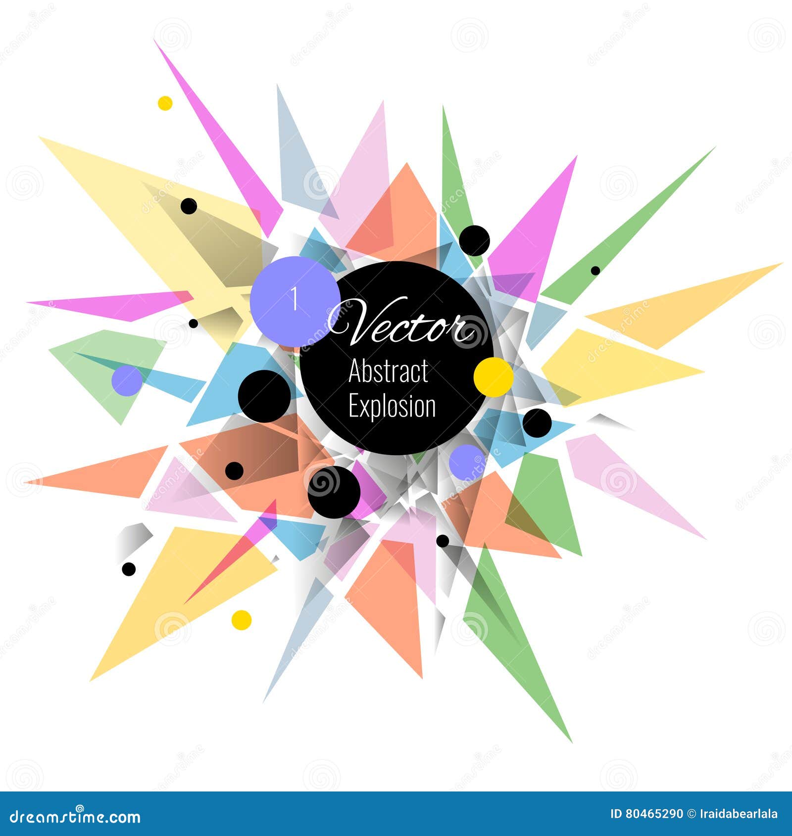 Abstract Vector Explosion Background. Stock Vector - Illustration of ...
