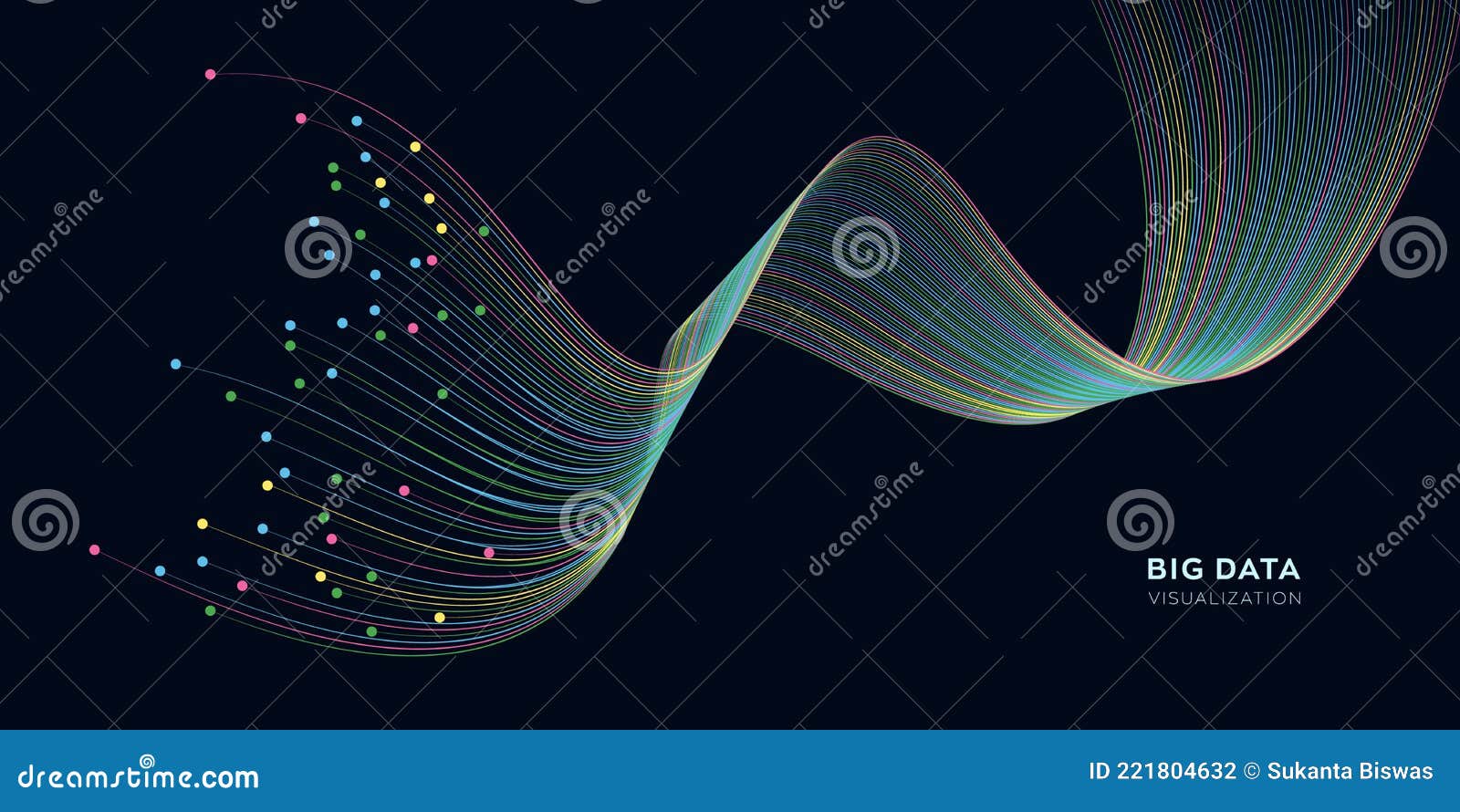 Abstract Vector Explosion Colorful Lines Equalizer Isolated Technology ...