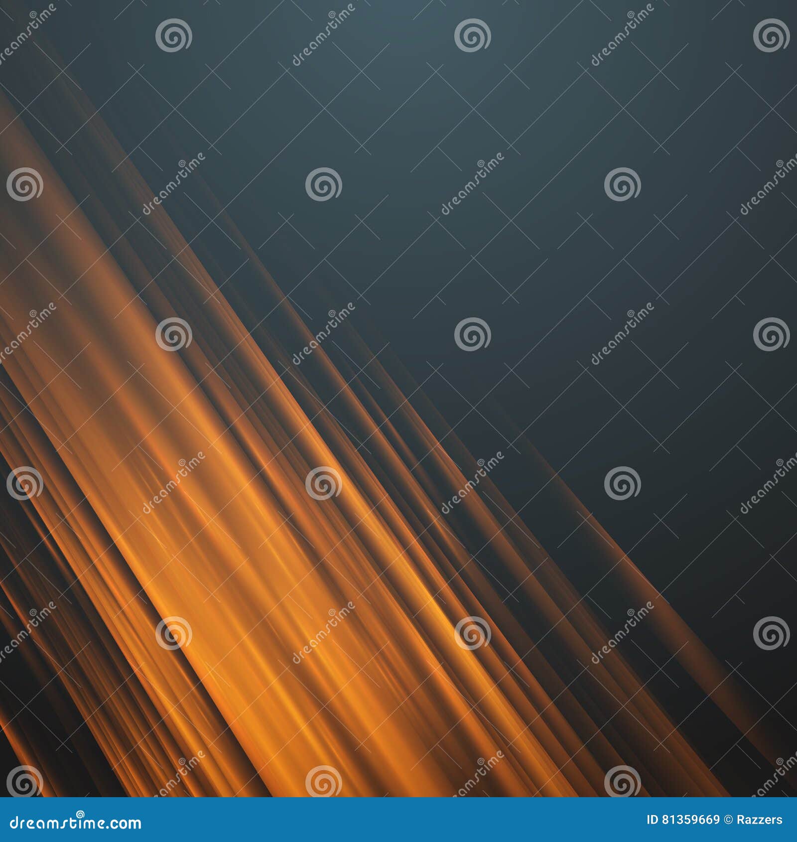 Abstract Vector Fire. Motion Graphics Fire Flow Template Stock Vector ...