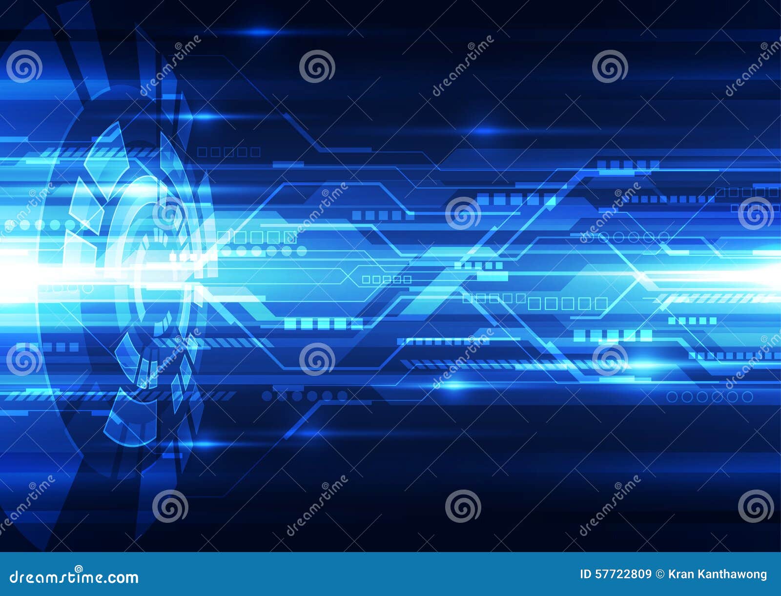 Abstract Vector Future Technology Telecom Background Illustration Stock ...