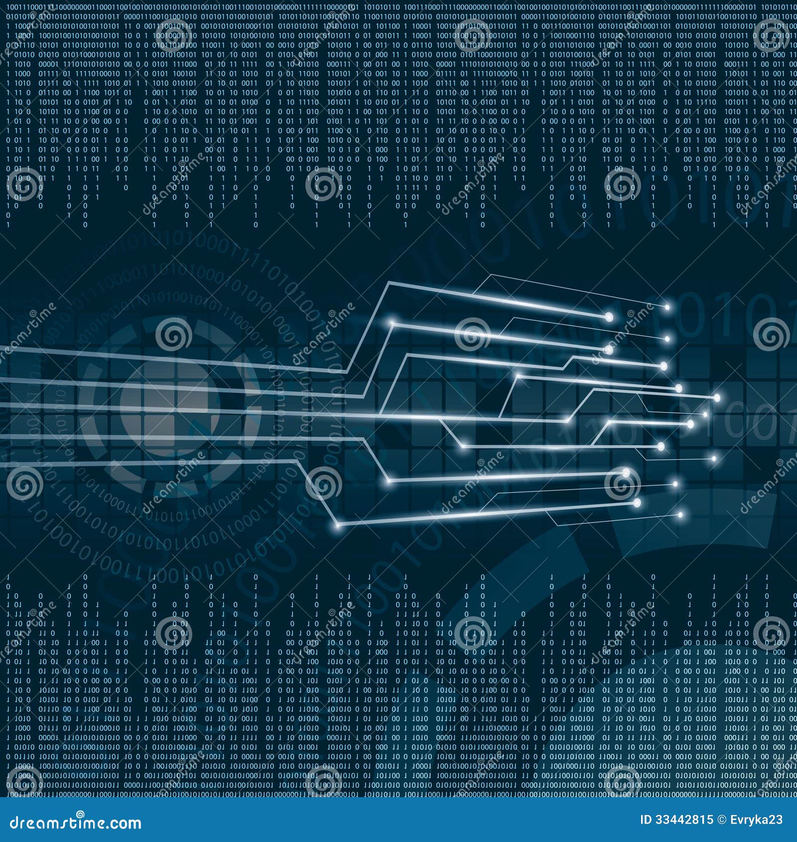 Abstract Vector Futuristic Circuit Stock Vector - Illustration of ...