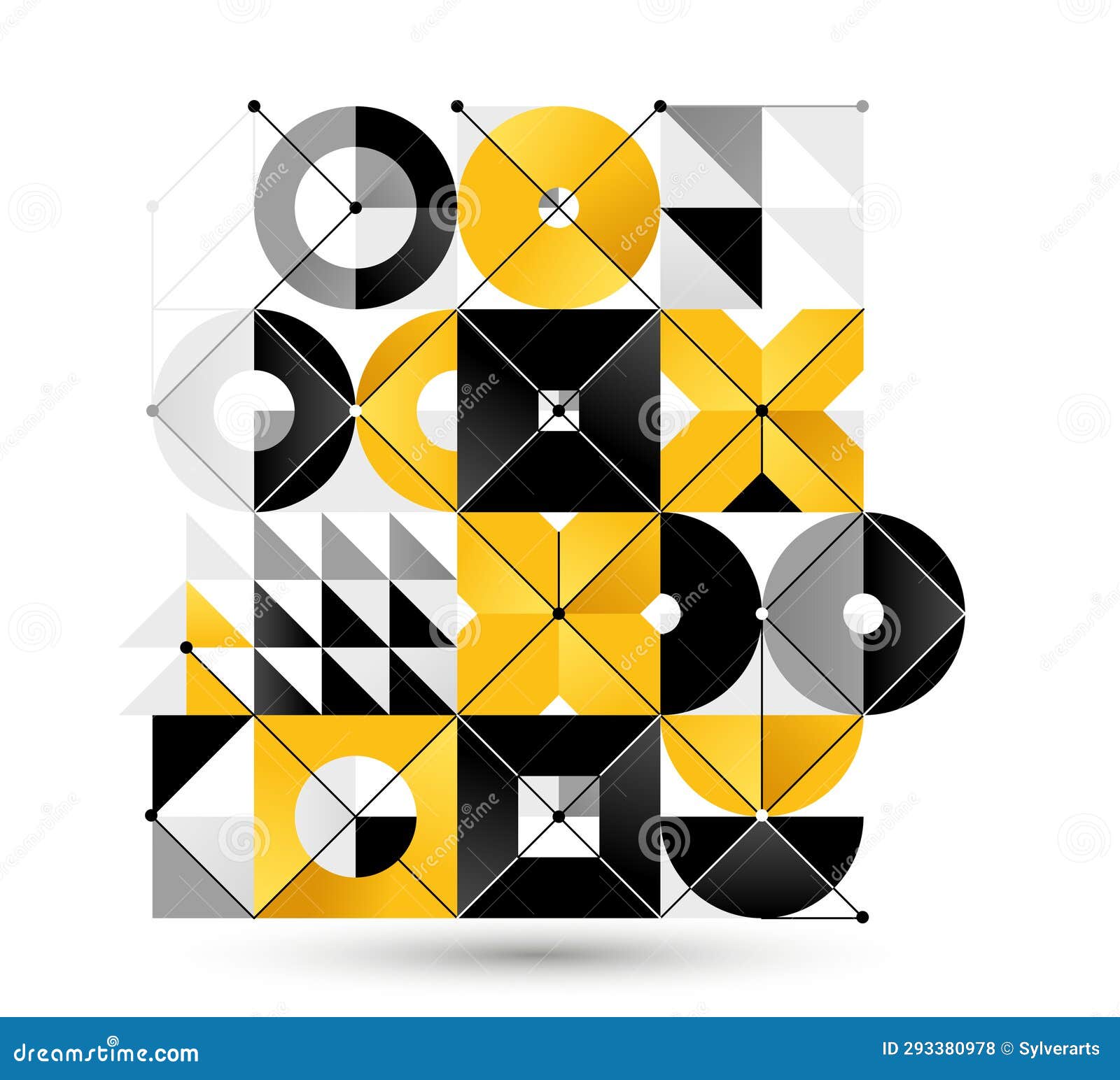 Abstract Vector Geometric Background, Tech Engineering Look Like Shapes ...