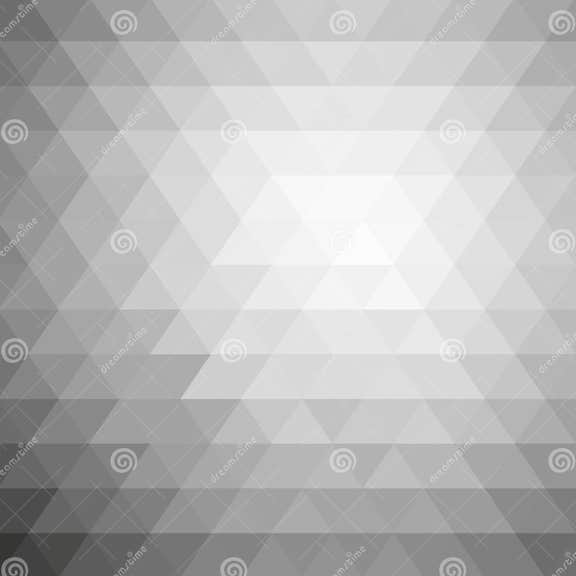 Abstract Vector Geometric Design. Gray Triangle Background. Eps 10 ...
