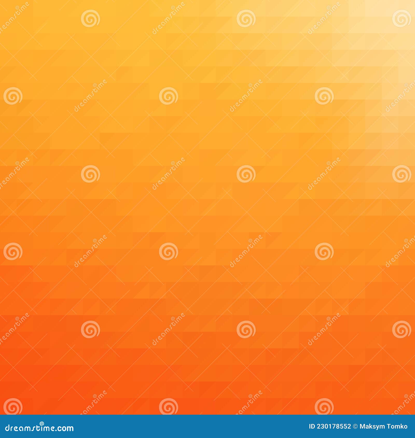 Abstract Vector Geometric Design. Orange Triangles. Eps 10 Stock ...