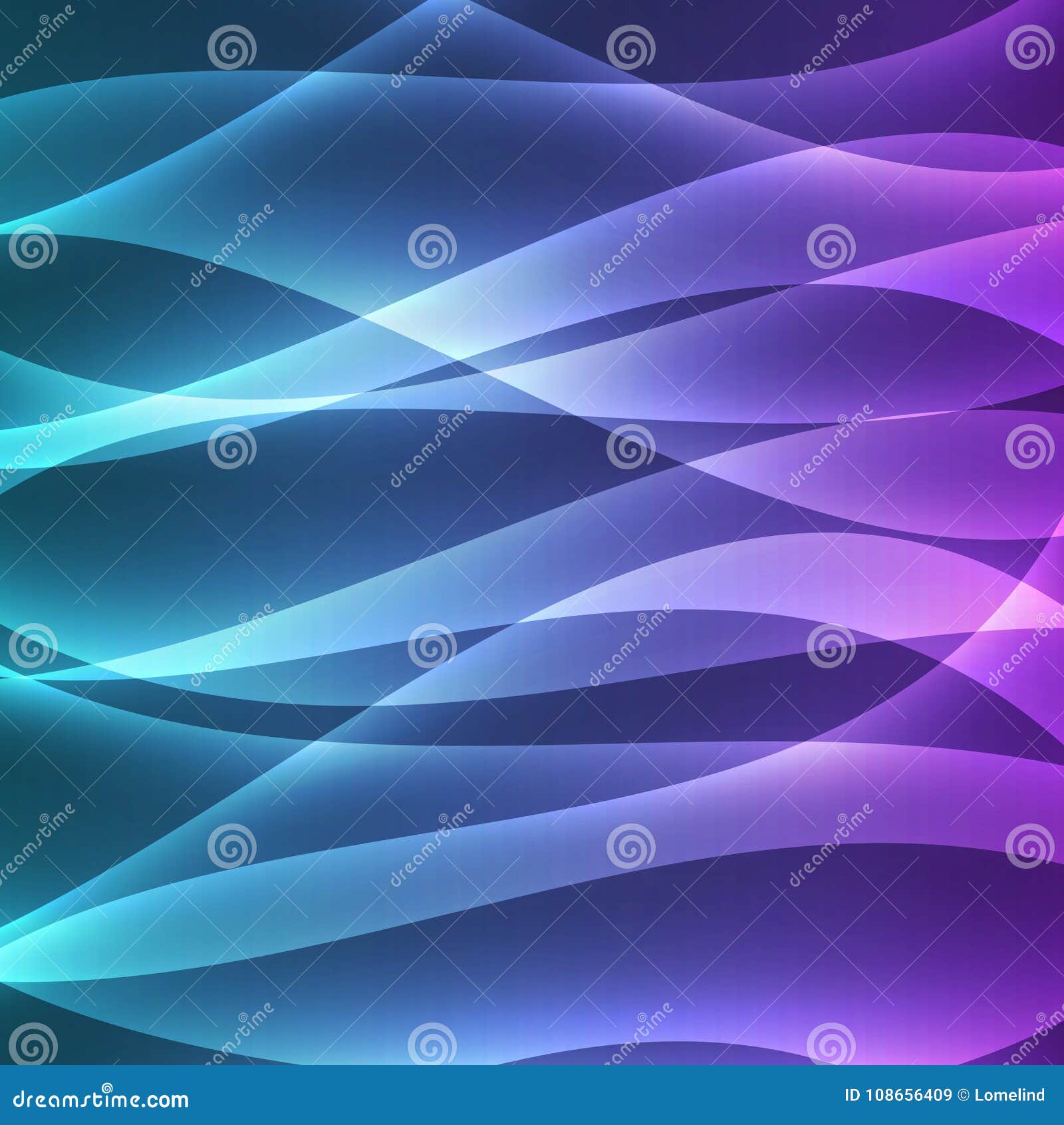 Abstract Vector Glowing Background with Soft Lines Stock Illustration ...