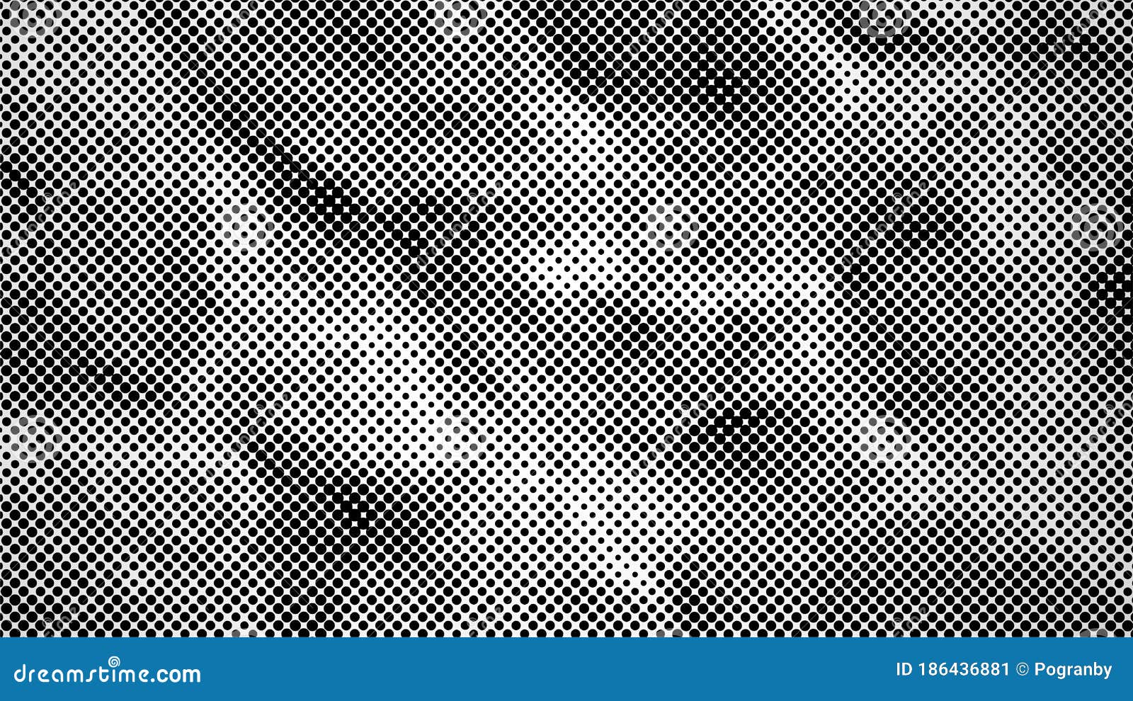 Abstract Vector Halftone. Stone Wall Dot Pattern Stock Vector ...