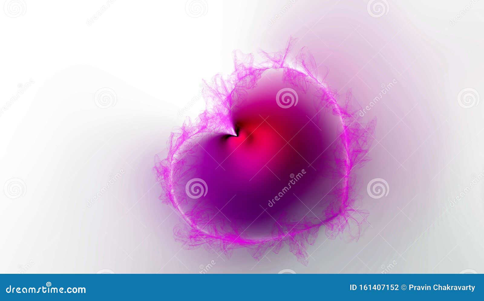 Abstract Vector Heart with Multicolored Shaded Wavy Background with ...