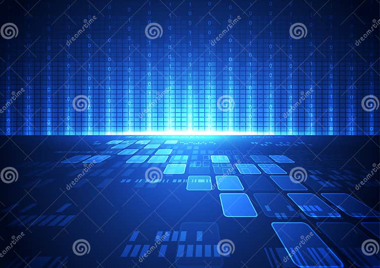 Abstract Vector Hi Speed Internet Technology Background Illustration ...