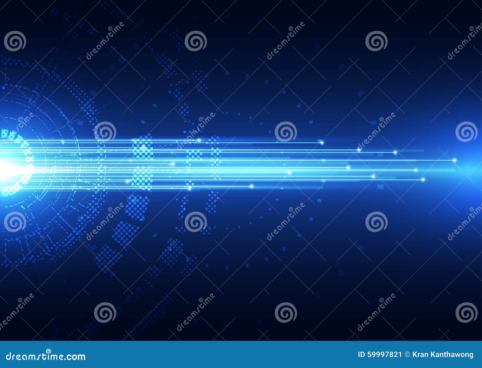 Abstract Vector Hi Speed Technology Internet Background Stock Vector ...