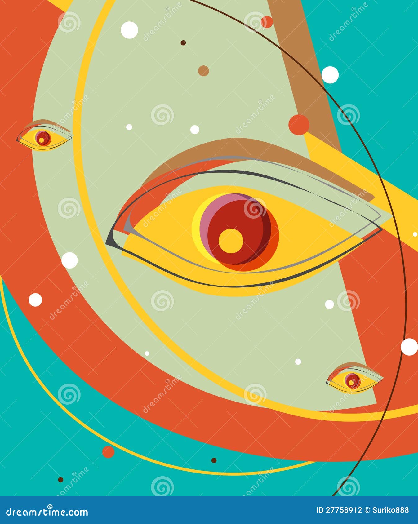 Abstract Vector Illustration Stock Vector - Illustration of artistic ...