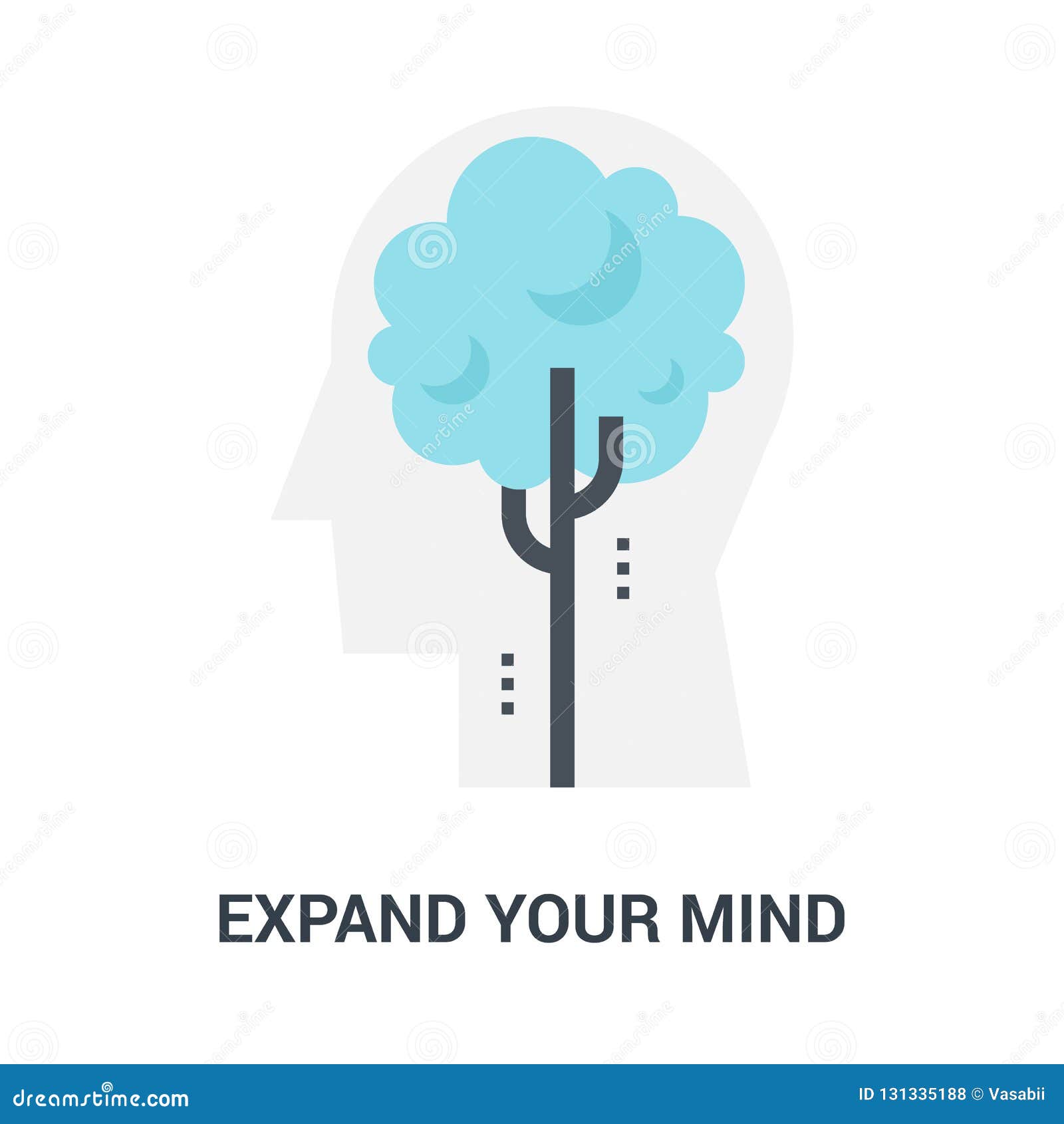 Mind Icon, Brain Logo, Digital Face Symbol Cartoon Vector ...