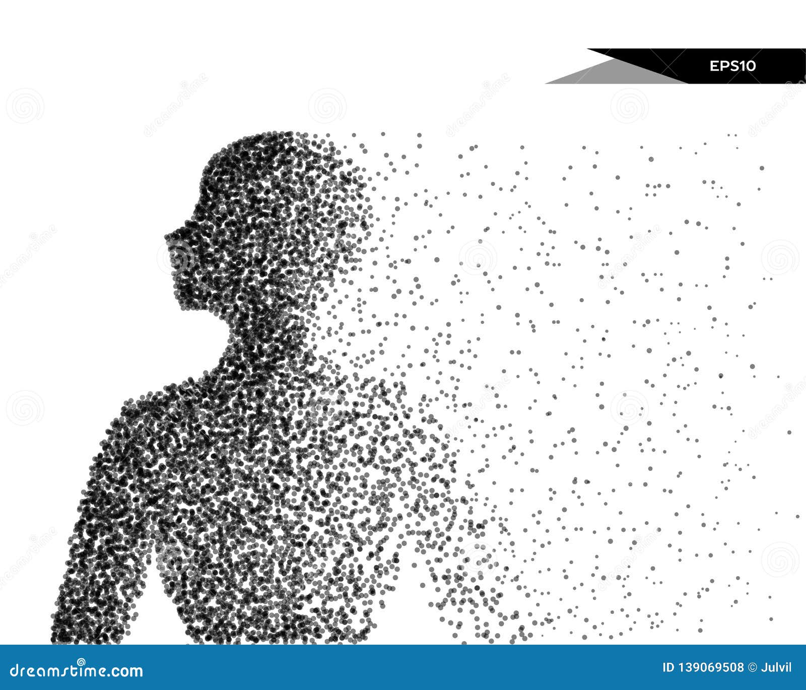 Human Bust Silhouette Avatar, Bust Shape Parallel Lines, Human Chakra ...