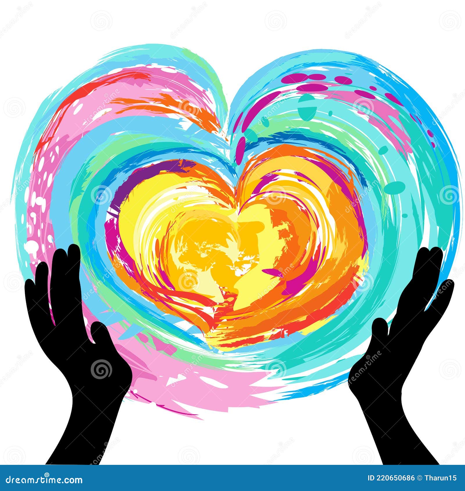 An Abstract Vector Illustration on Inner Engineering and Well Being ...