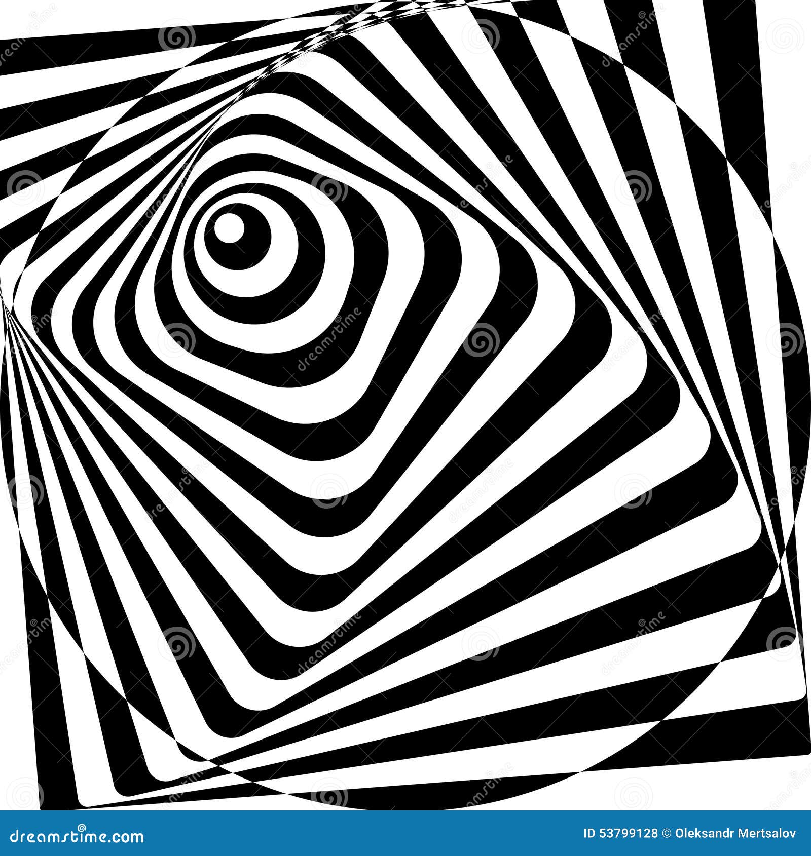 Abstract Vector Illustration Psycho Background Stock Vector ...