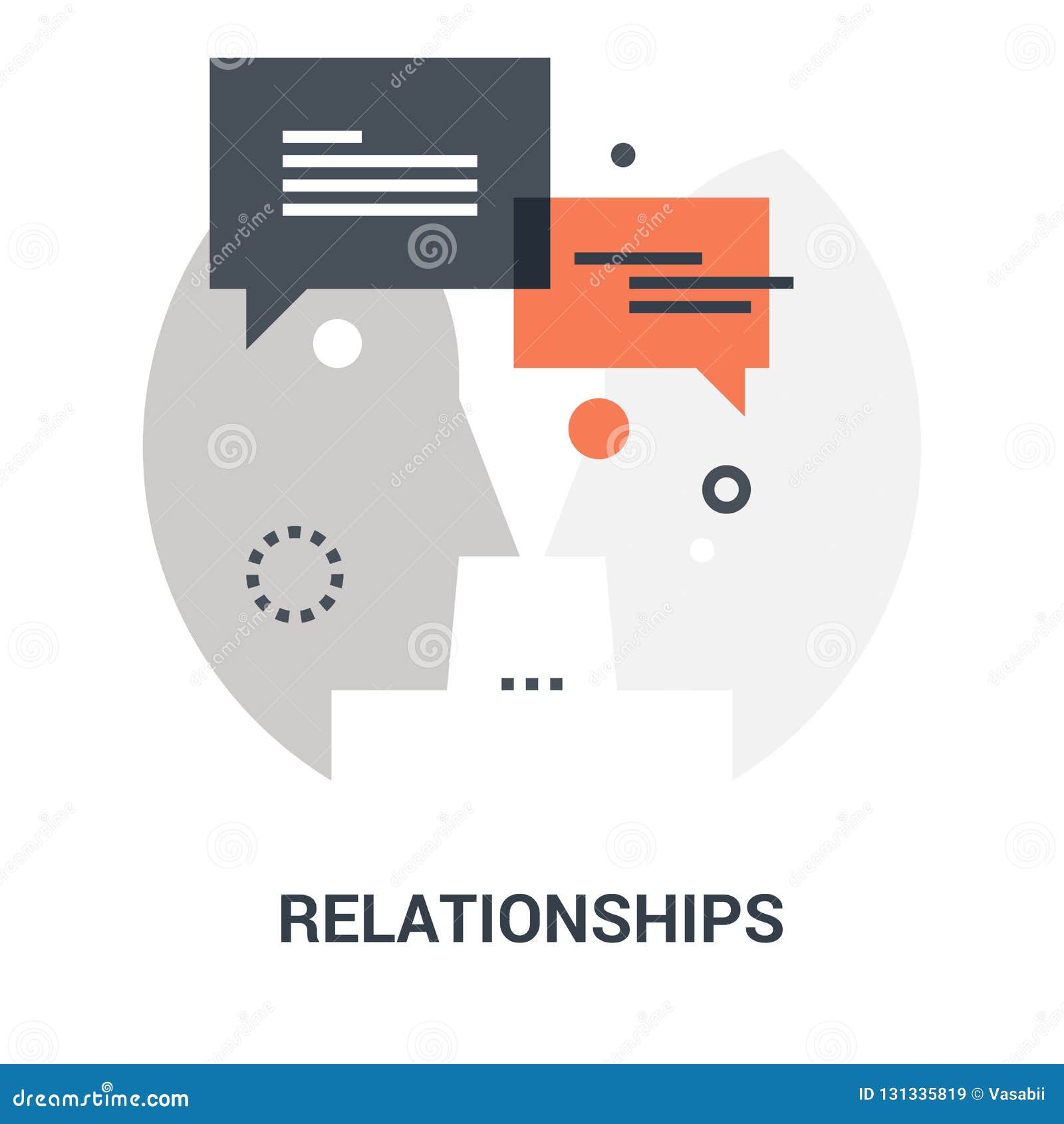 Relationships icon concept stock vector. Illustration of education ...