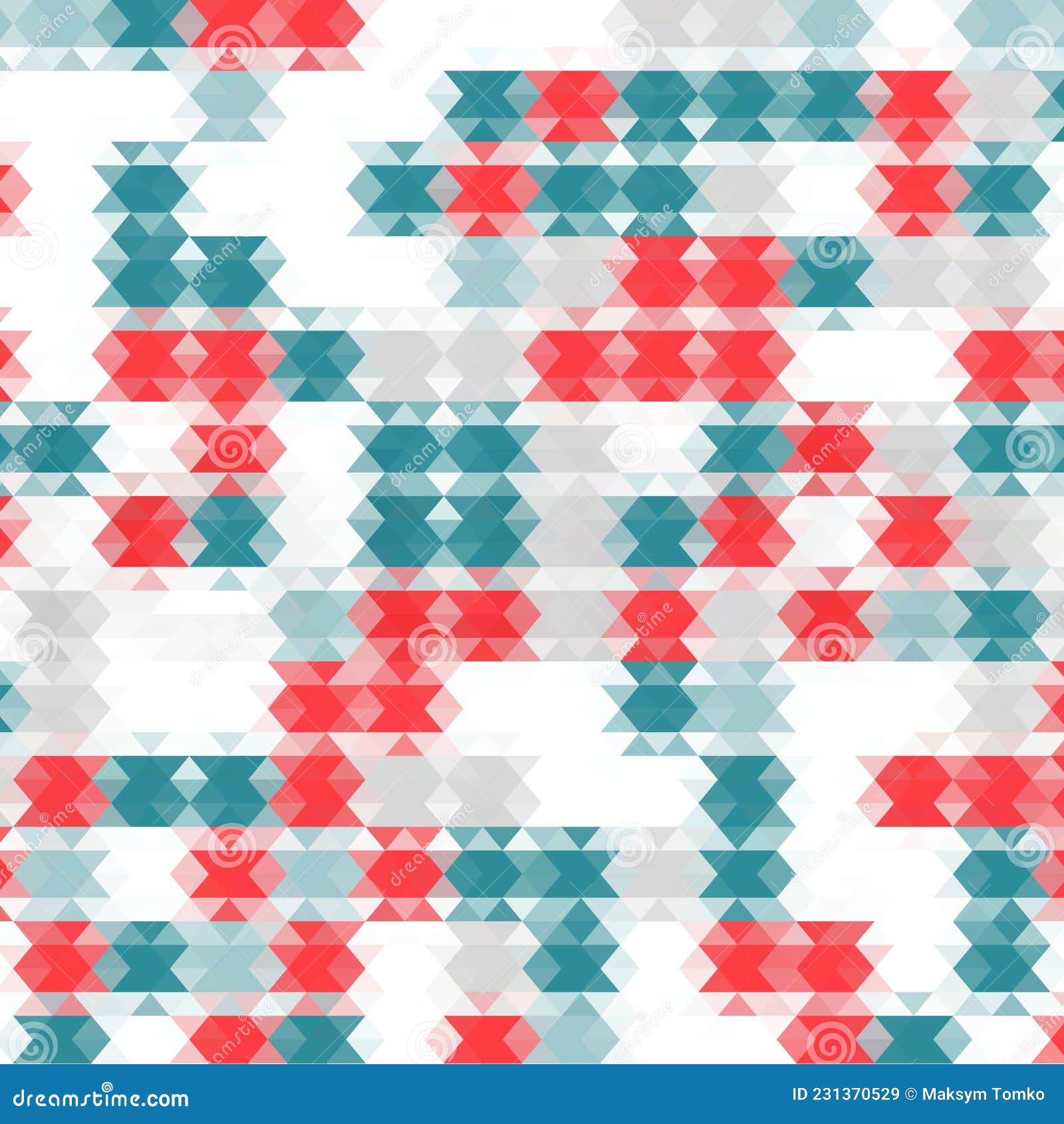 Abstract Vector Illustration. Triangular Design. Geometric Presentation ...