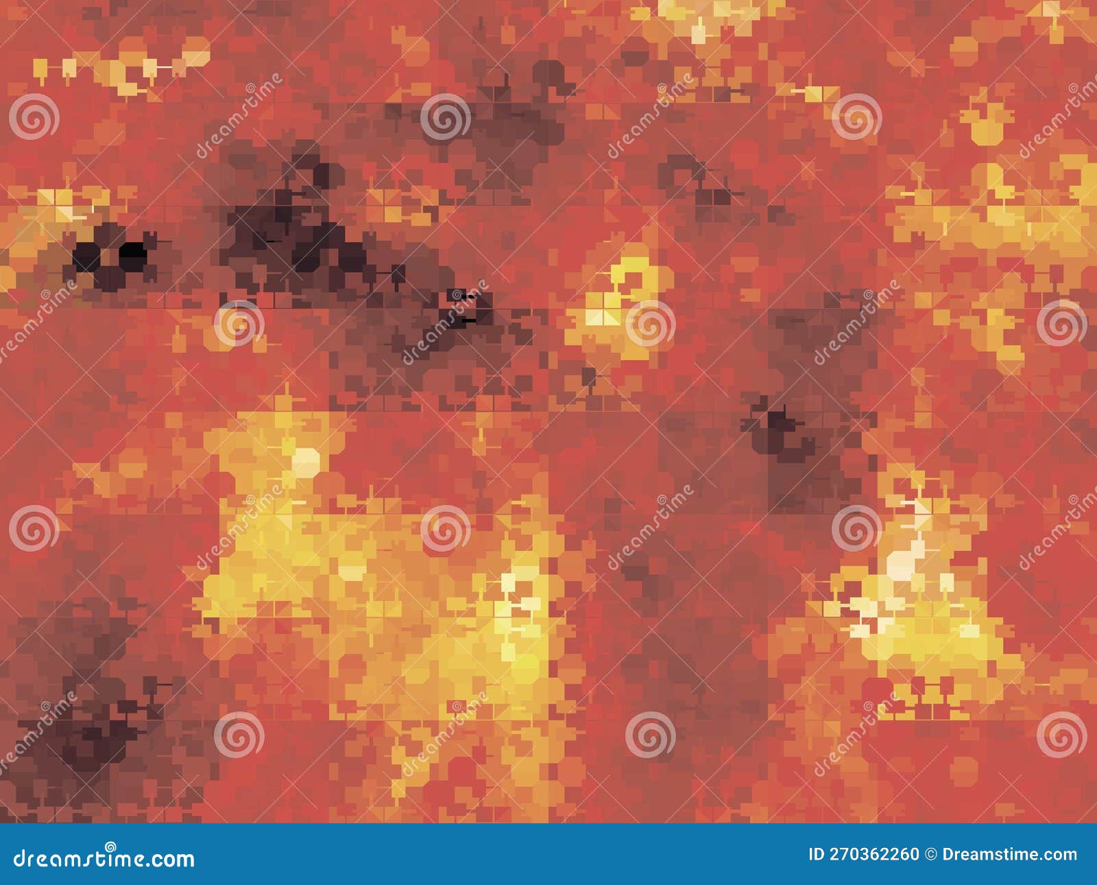 Abstract Vector Image of Hot Flame Fire Stock Illustration ...