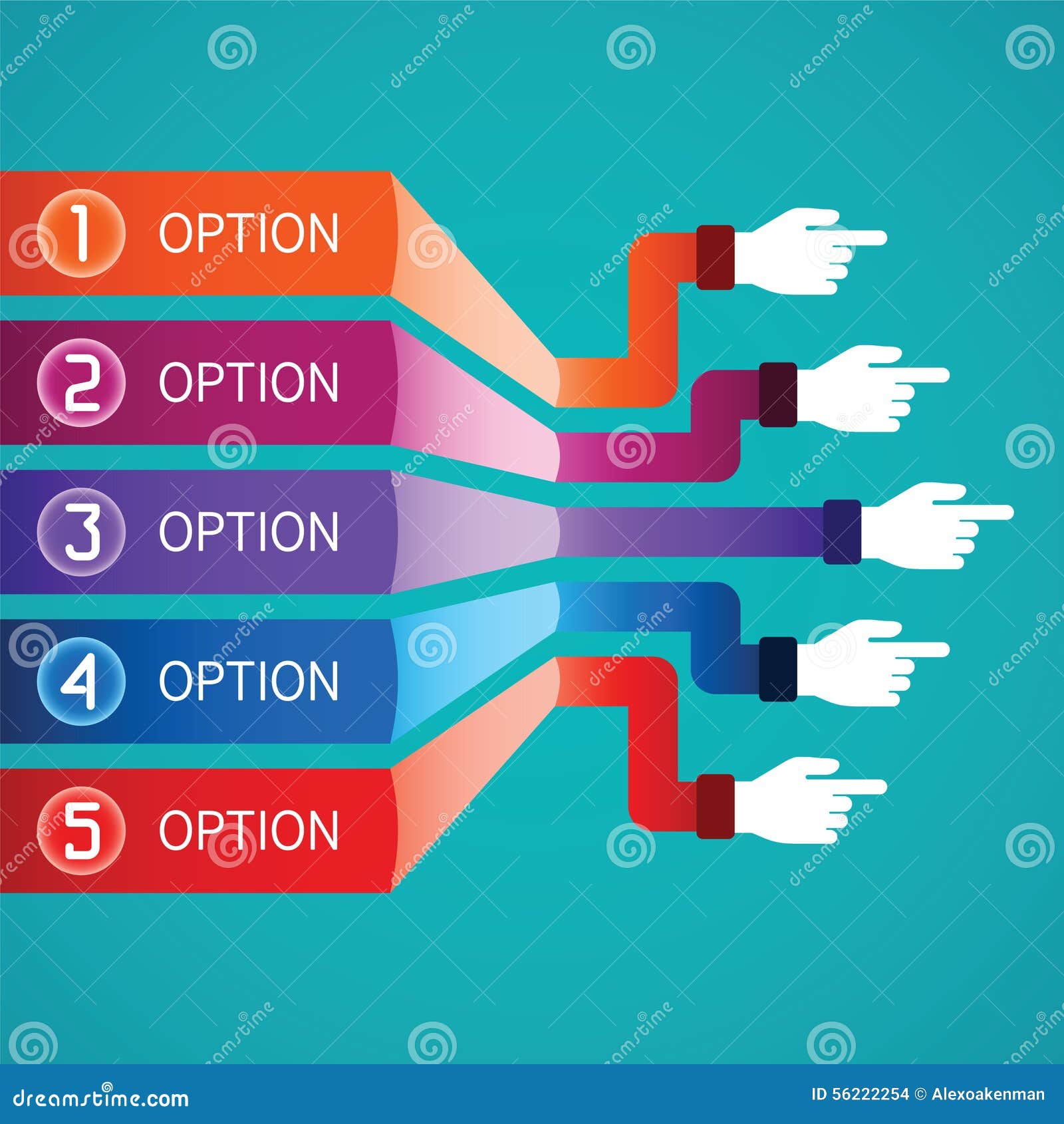 Abstract Vector Infographic Template In Flat Style For Layout Workflow ...
