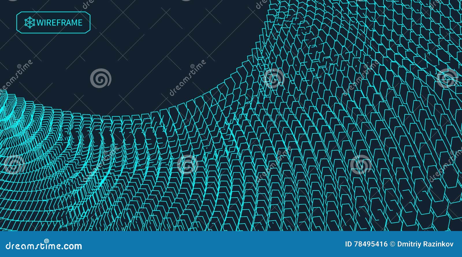 Abstract Vector Landscape Background. Stock Vector - Illustration of ...