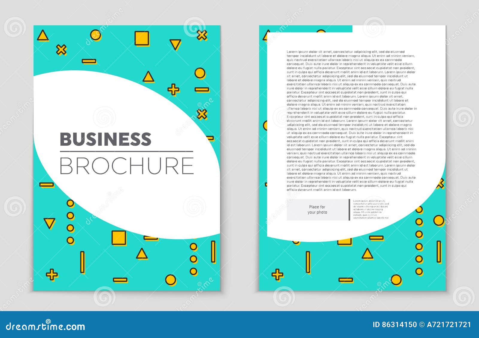 Abstract Vector Layout Background Set. for Art Template Design, List ...