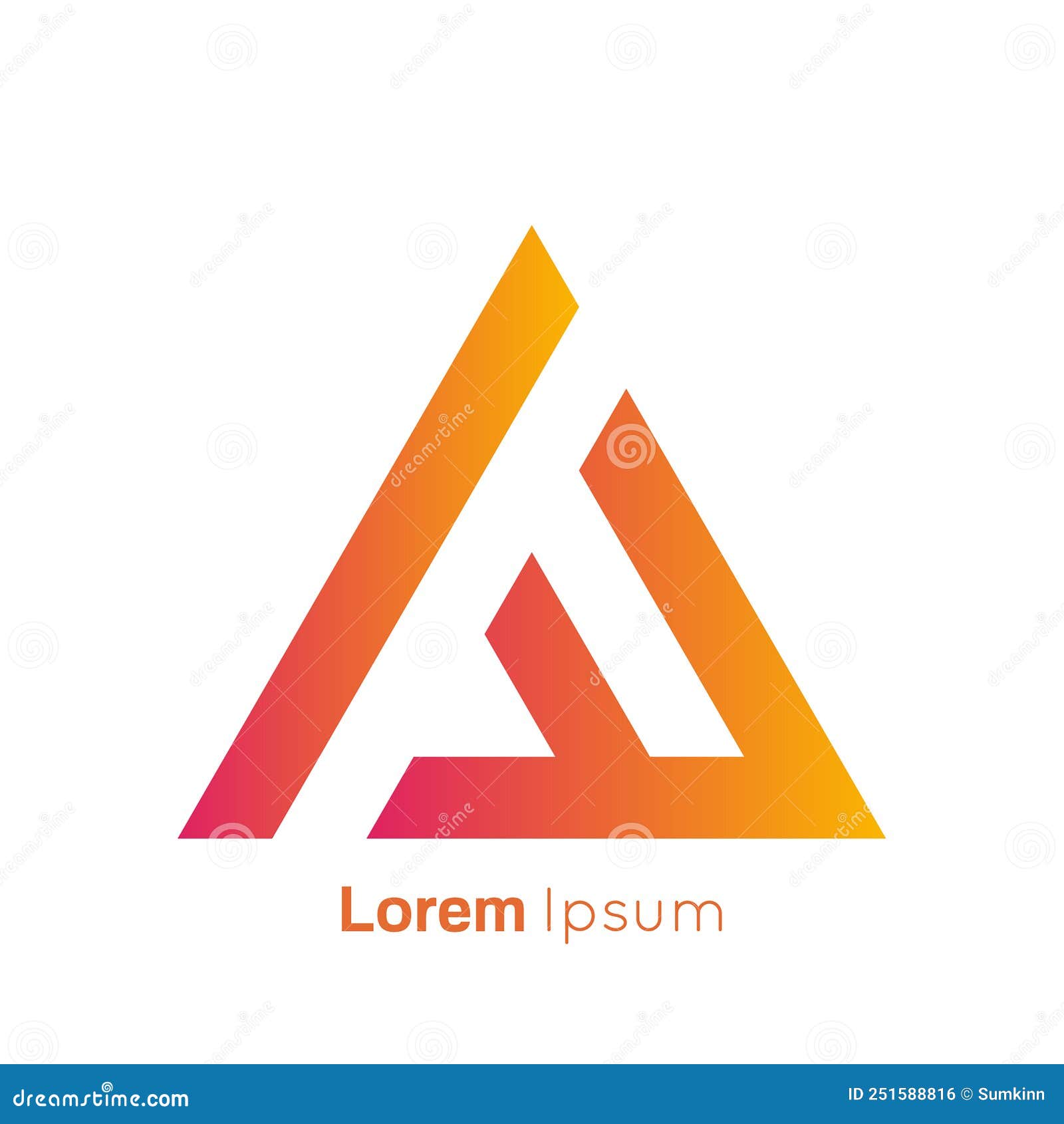 Abstract Vector Logo Design Stock Vector - Illustration of geometric ...