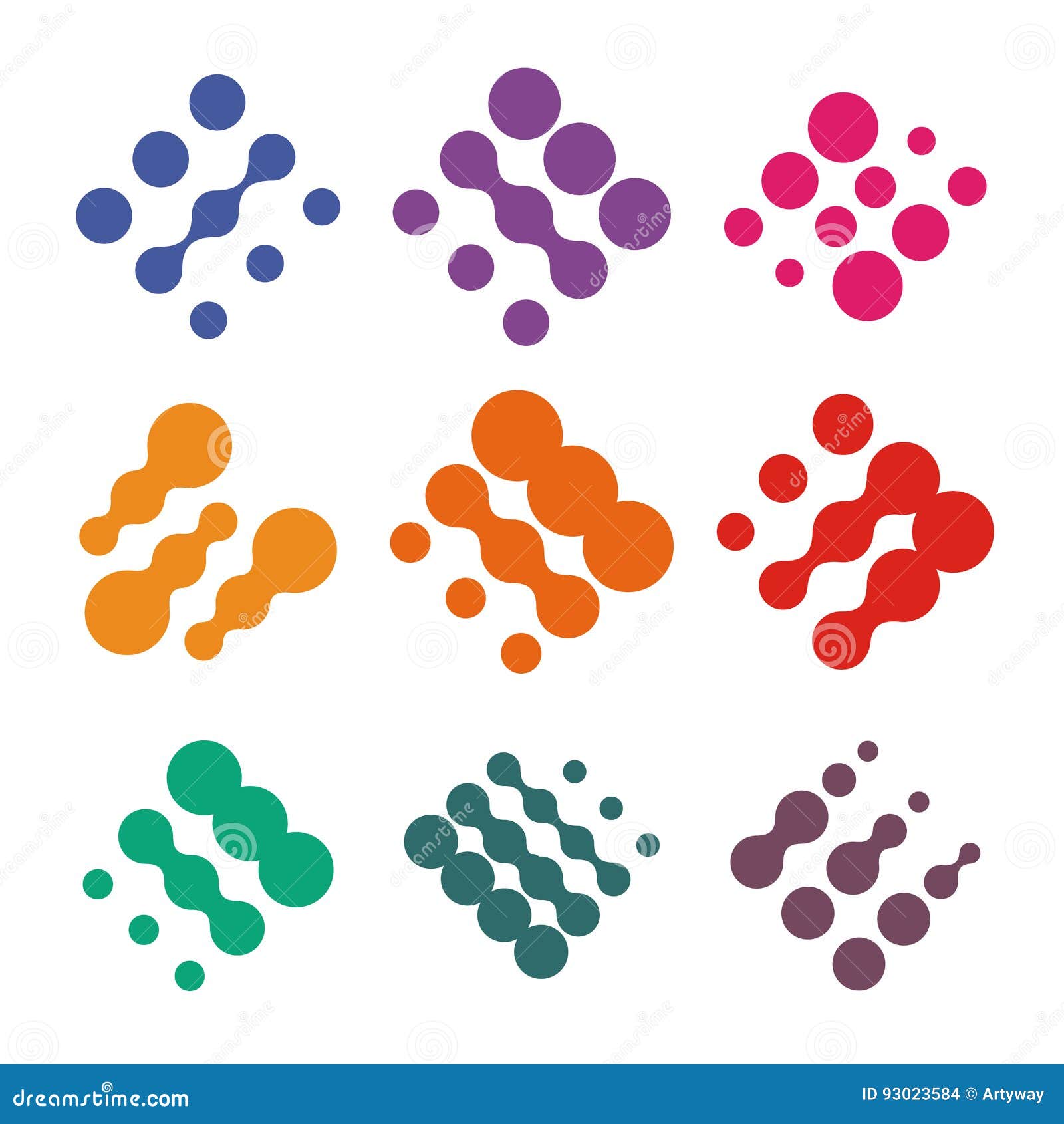 Logo Nano Technology Icon Vector | CartoonDealer.com #191756681